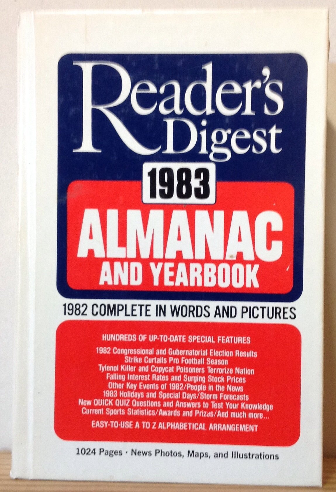 Reader's Digest 1983 Almanac And Yearbook by David C. Whitney | Goodreads