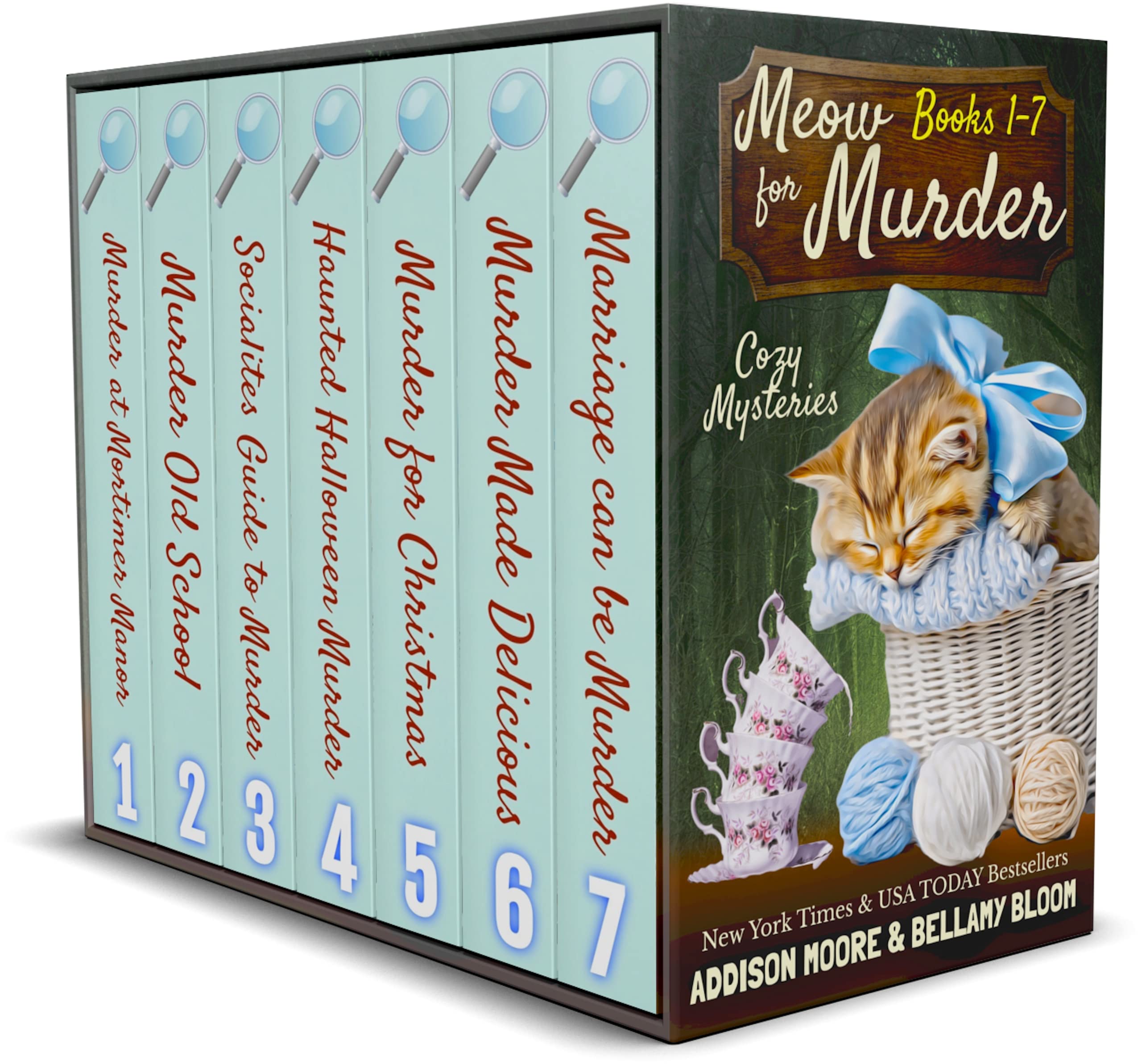 Meow for Murder: Books 1-7 Cozy Mysteries by Addison Moore | Goodreads