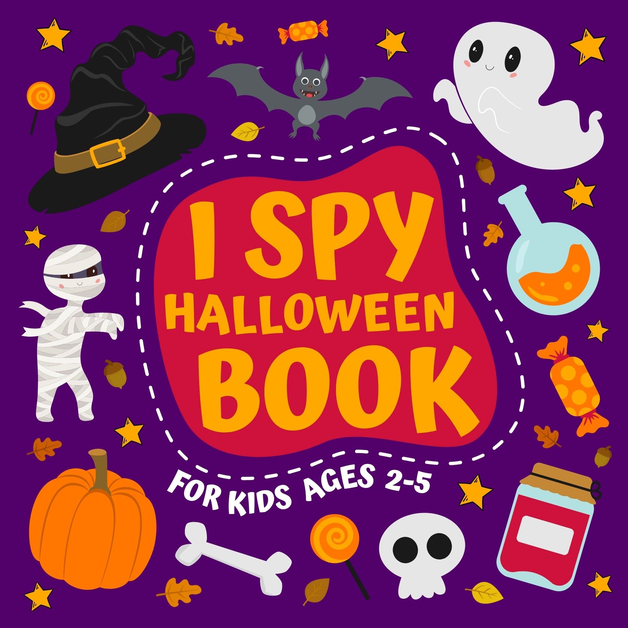 I Spy Halloween Book for Kids Ages 2-5: Seek and Find Activities with ...