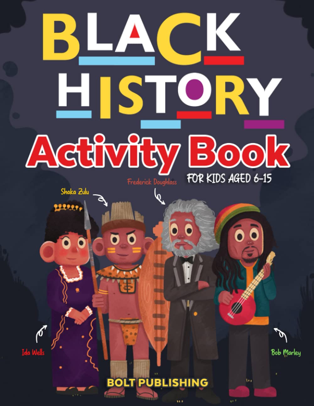 Black History Activity Book: An African American Activity Book For Kids ...
