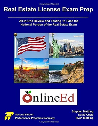 Real Estate License Exam Prep - OnlineEd Edition by Stephen Mettling ...