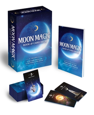 Moon Magic Book & Card Deck: Includes a 50-Card Deck and a 128-Page ...