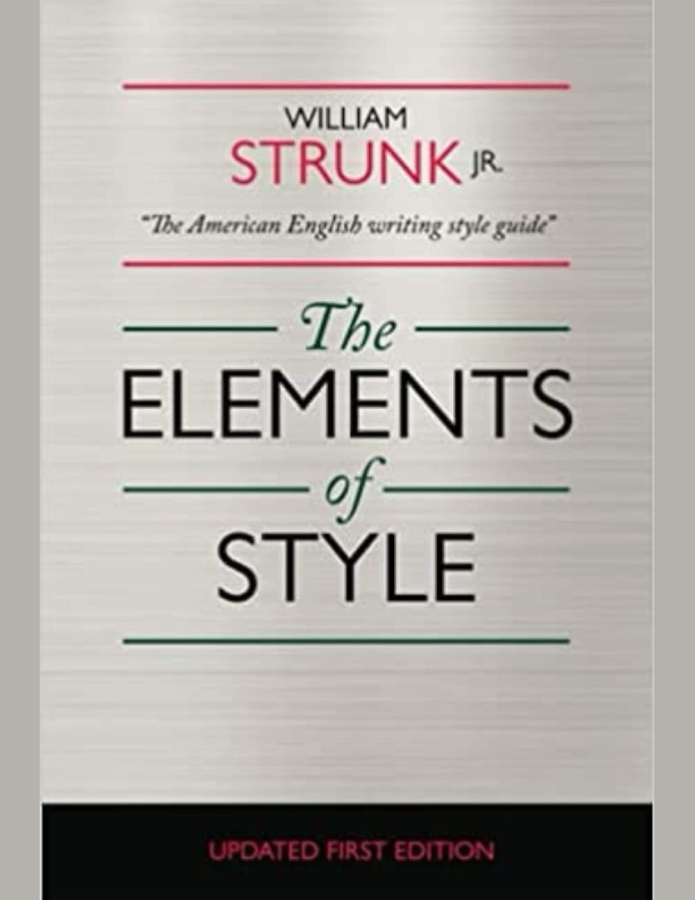 The Elements of Style,Annotated. by William Strunk Jr. | Goodreads