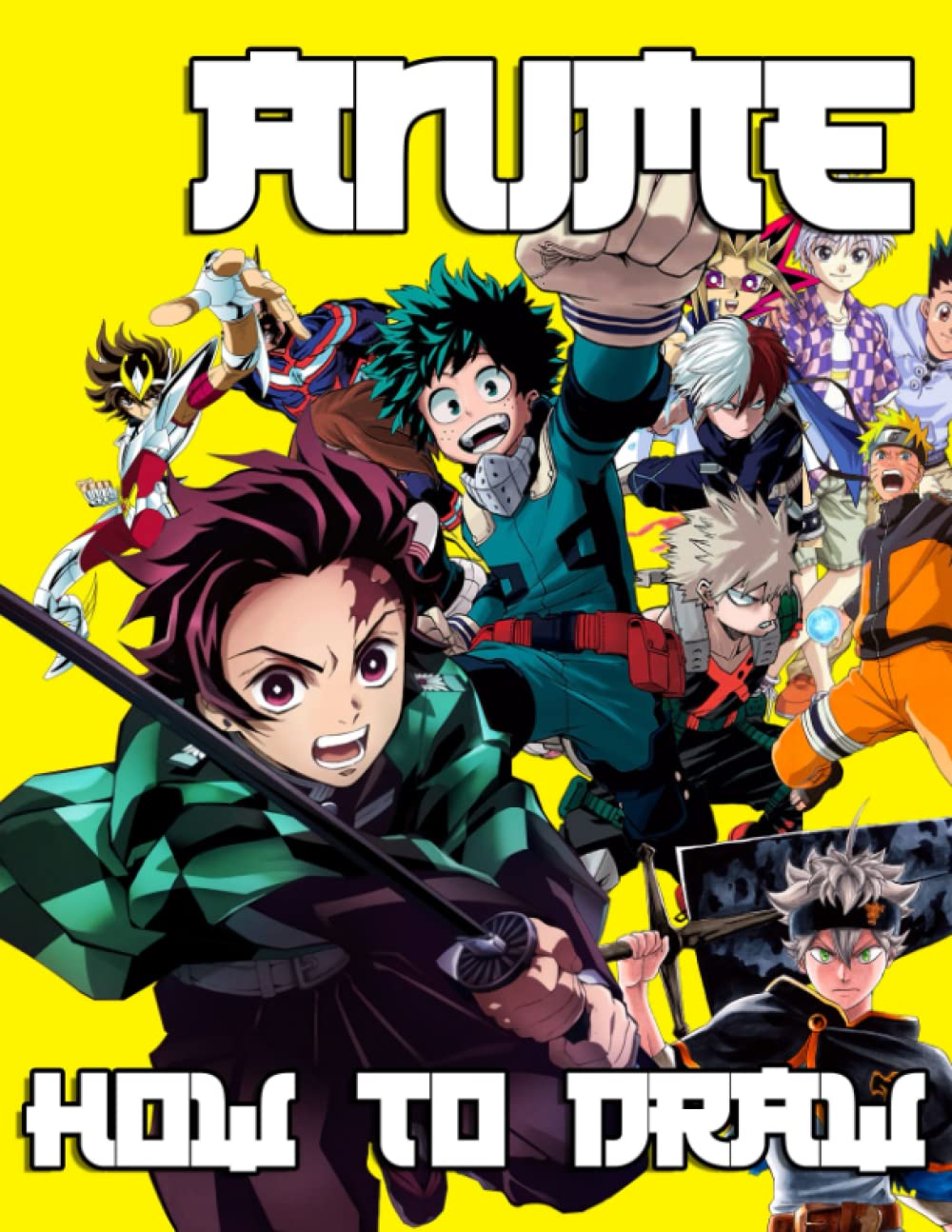 How To Draw Animé Characters: Step By Step Guide to Drawing Your ...