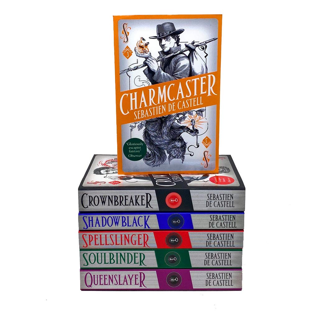 The Spellslinger Series 6 Books Set Collection Sebastien De Castell by ...