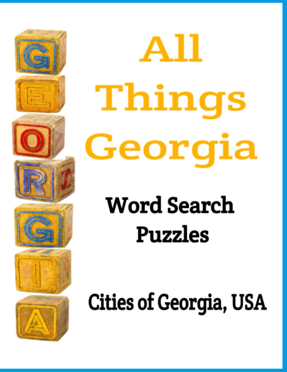 All Things Georgia - Word Search Puzzles: Georgia Cities - Fun and ...