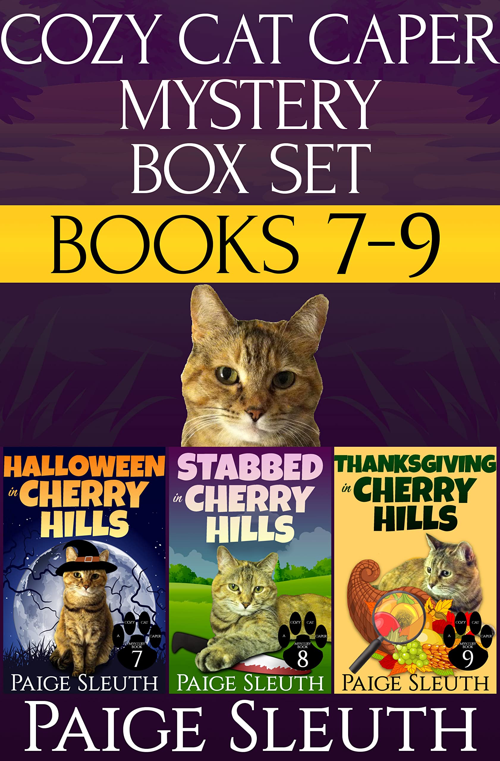 Cozy Cat Caper Mystery Box Set: Books 7-9: Includes Three Small-Town ...