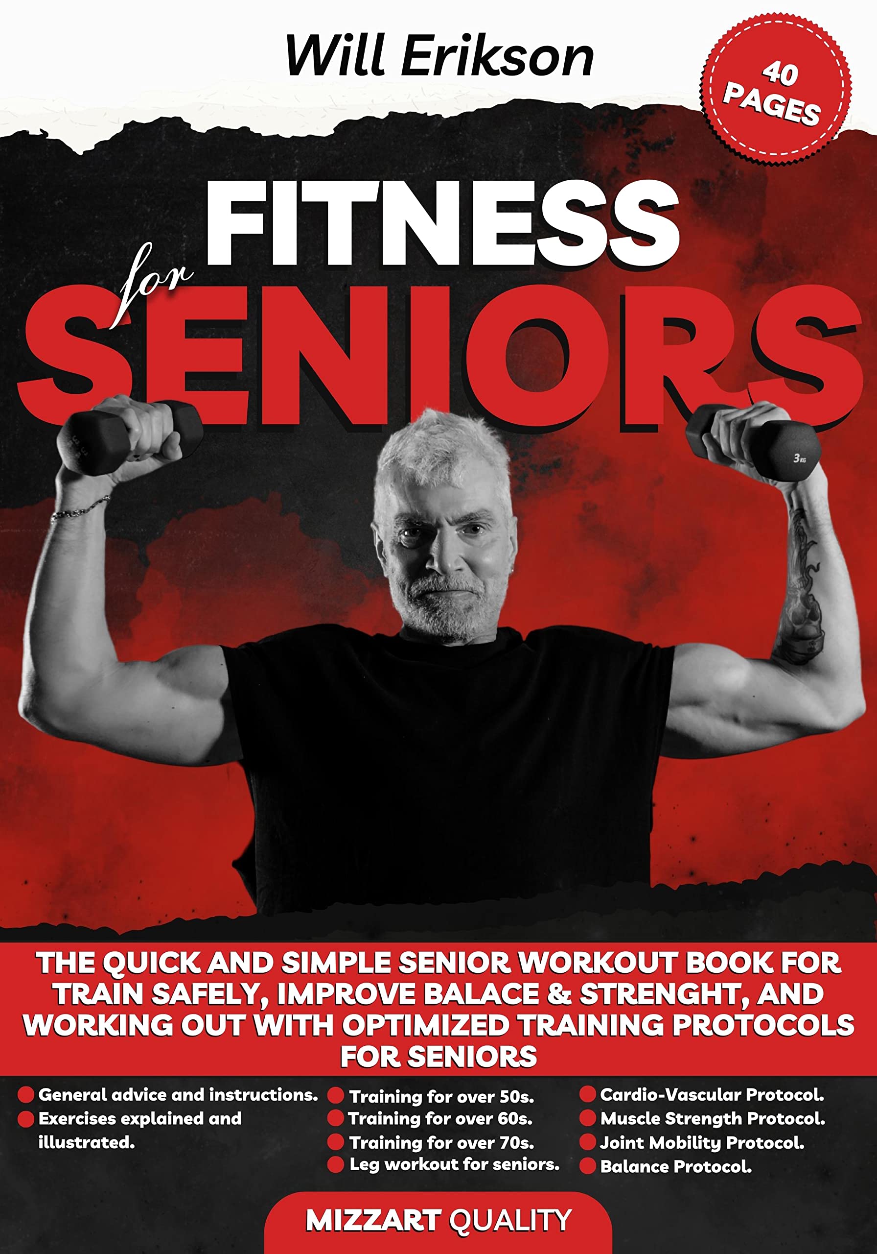 Fitness for Seniors: The quick and simple Senior Workout Book for train ...