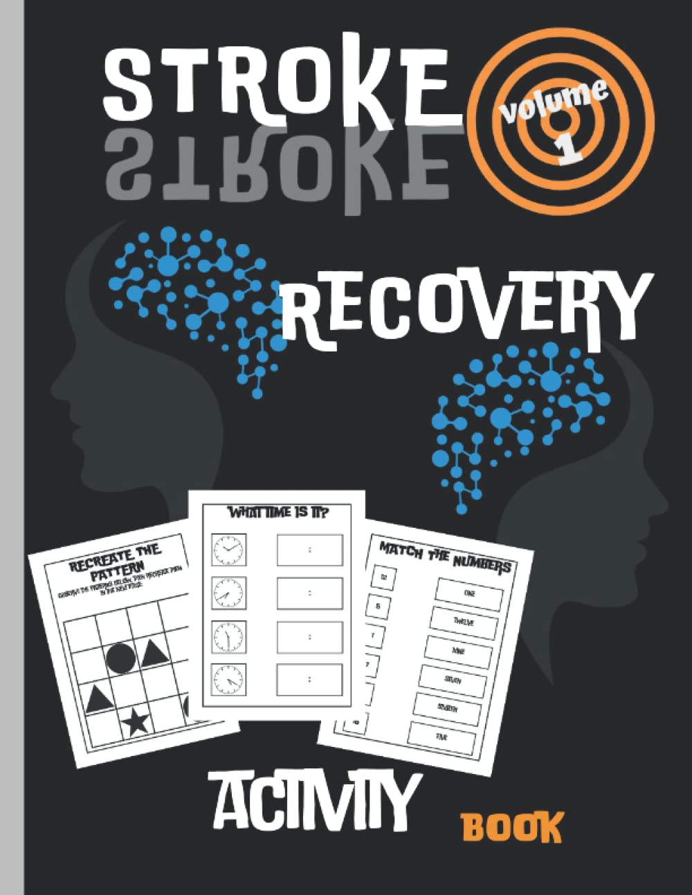 Stroke Recovery Activity Book: Brain Health Puzzle Book for Stroke ...