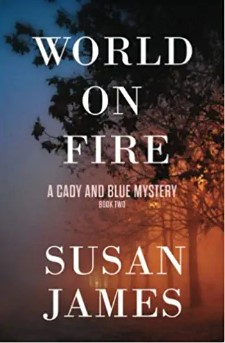 World on Fire: A Cady and Blue Mystery, Book Two by Susan James | Goodreads
