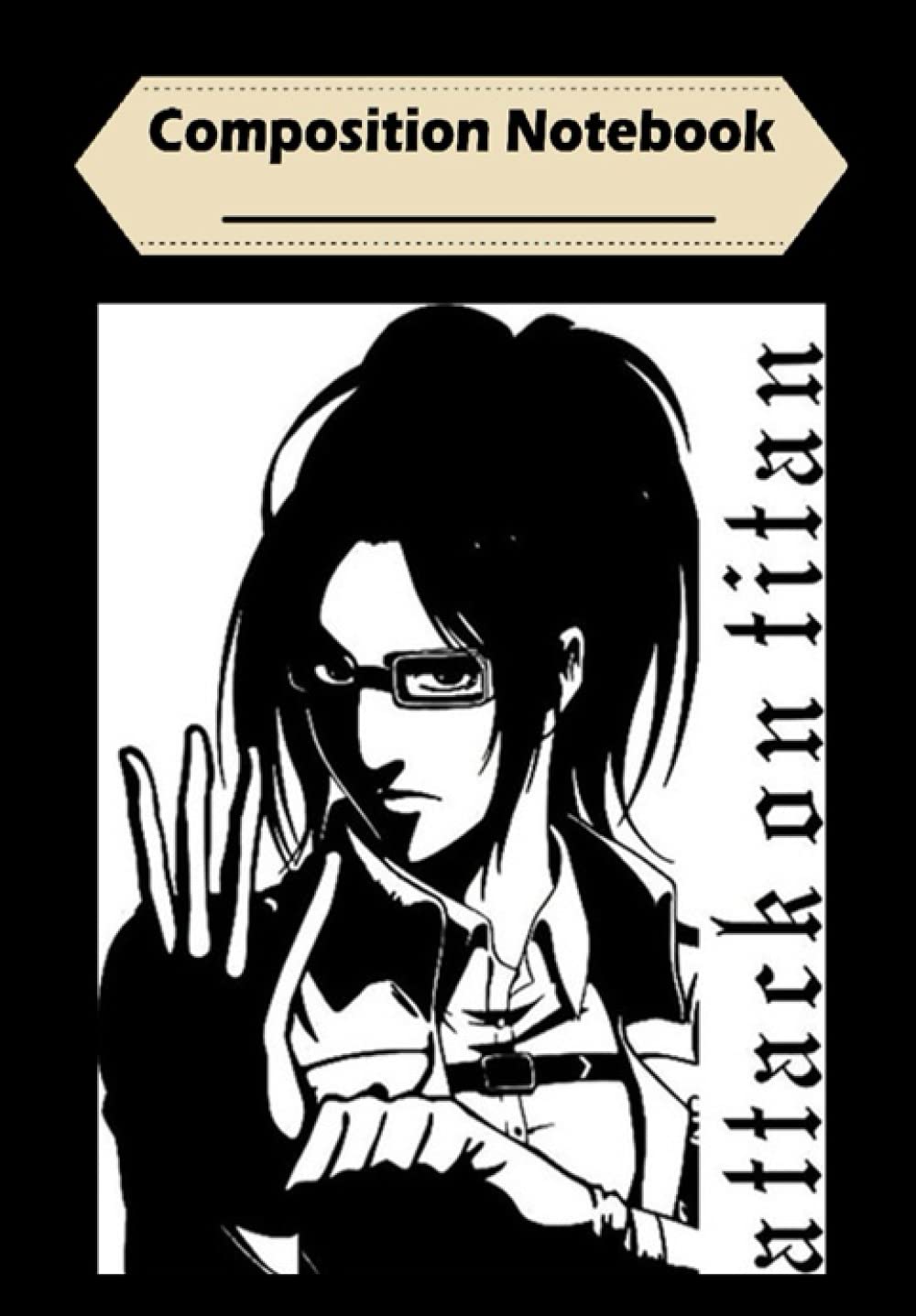 Composition Notebook: Hange zoe Attack on Titans Classic, Journal 6 x 9 ...