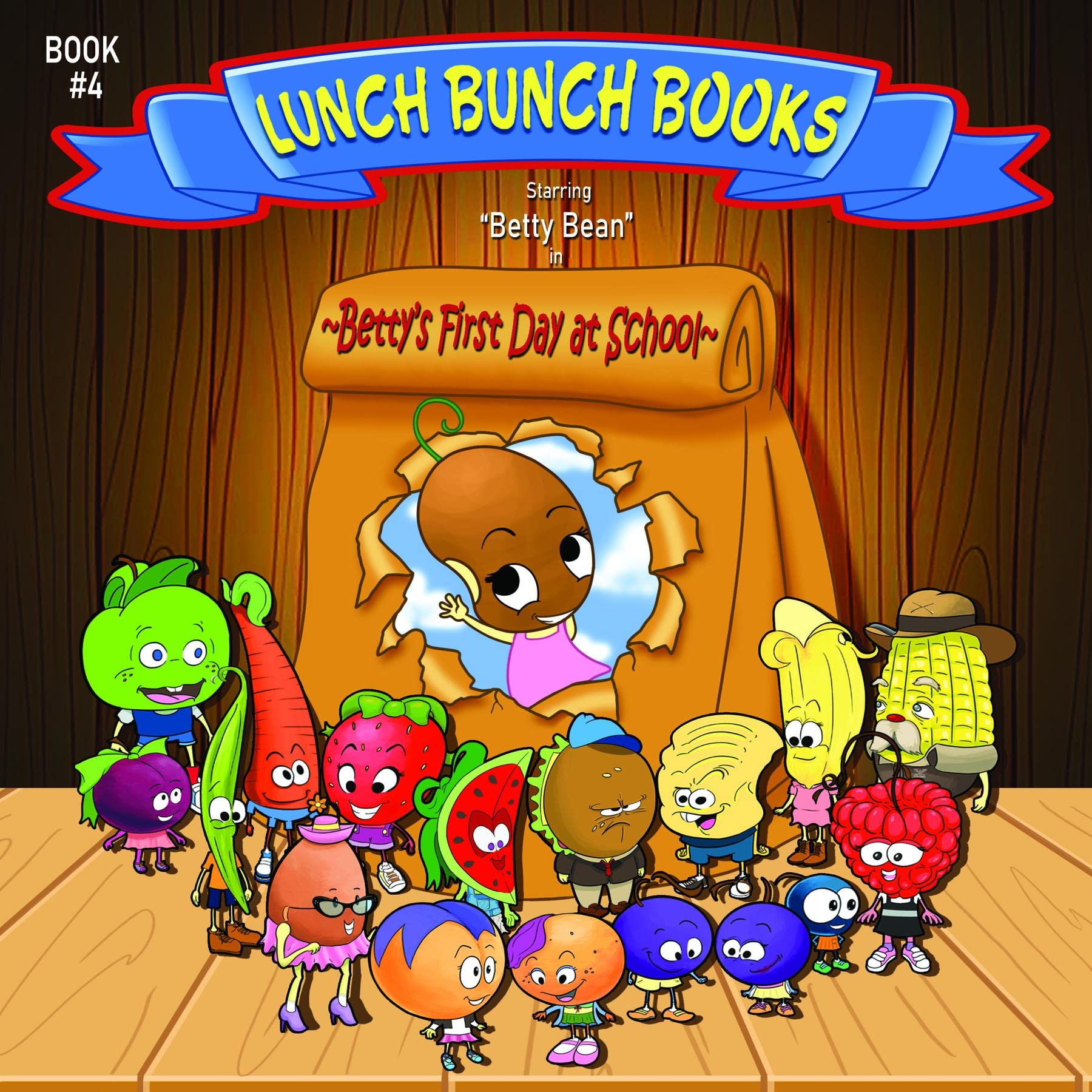 LUNCH BUNCH BOOKS: Betty's First Day At School by Jerry Arthur Newcomb ...