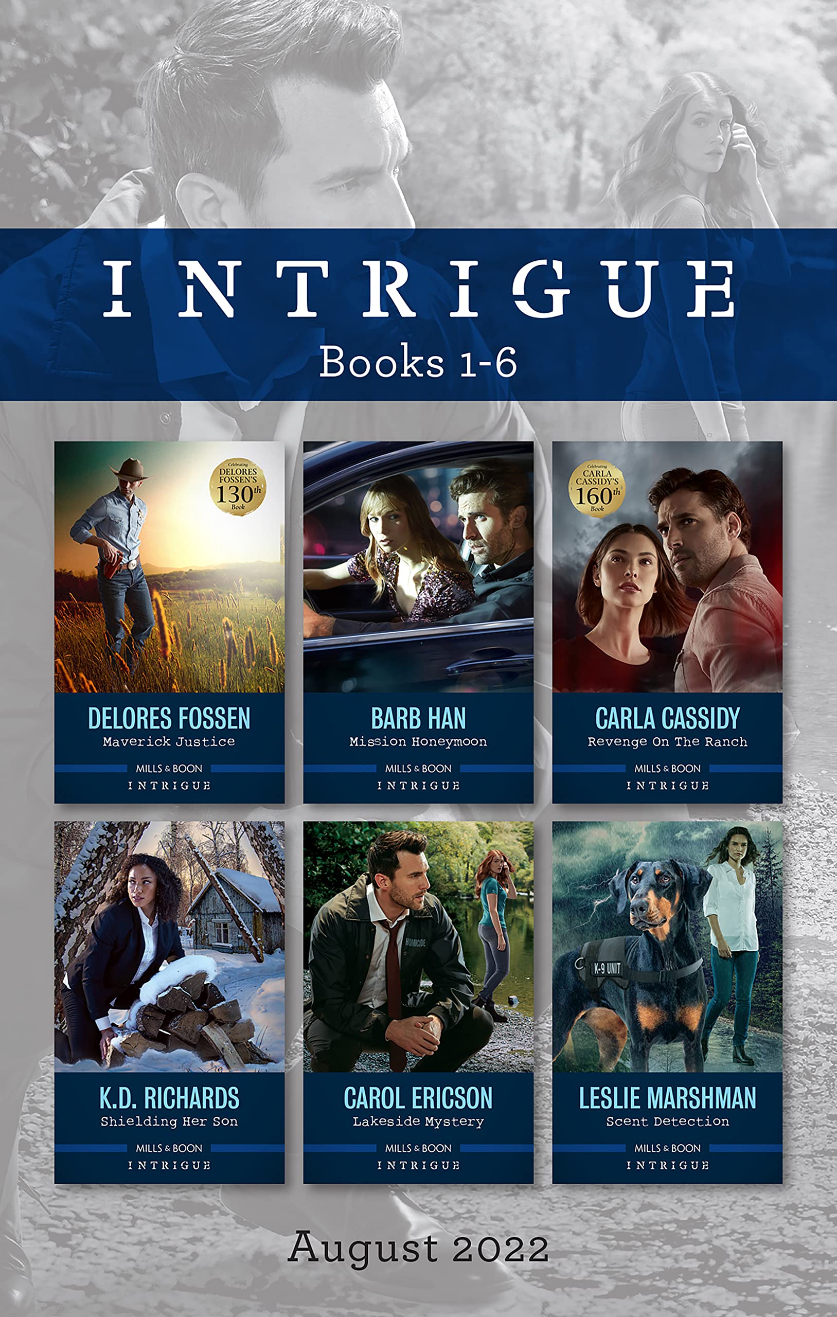 Intrigue Box Set Aug 2022/Maverick Justice/Mission Honeymoon/Revenge on ...