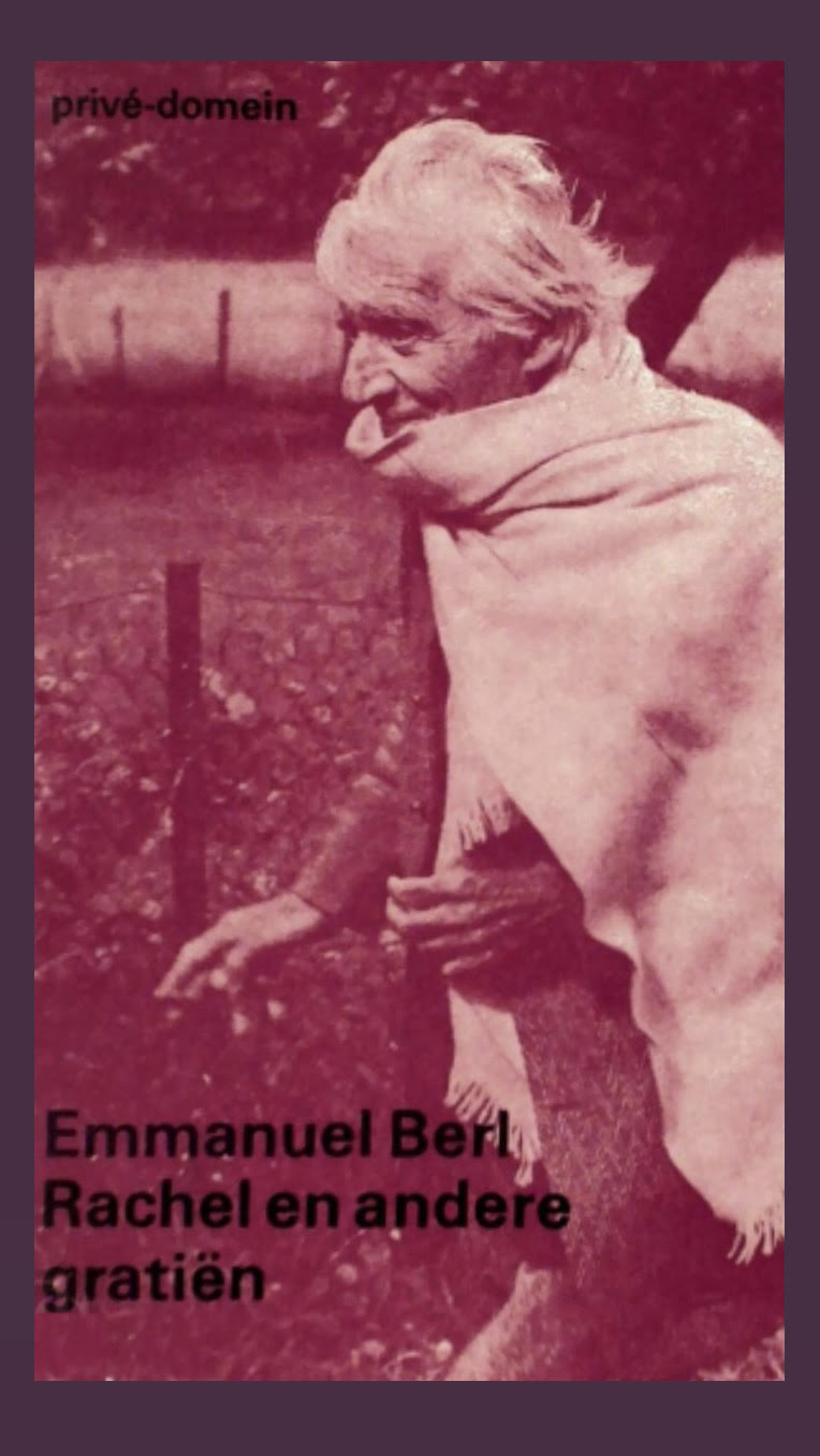 Rachel en andere gratiën by Emmanuel Berl | Goodreads