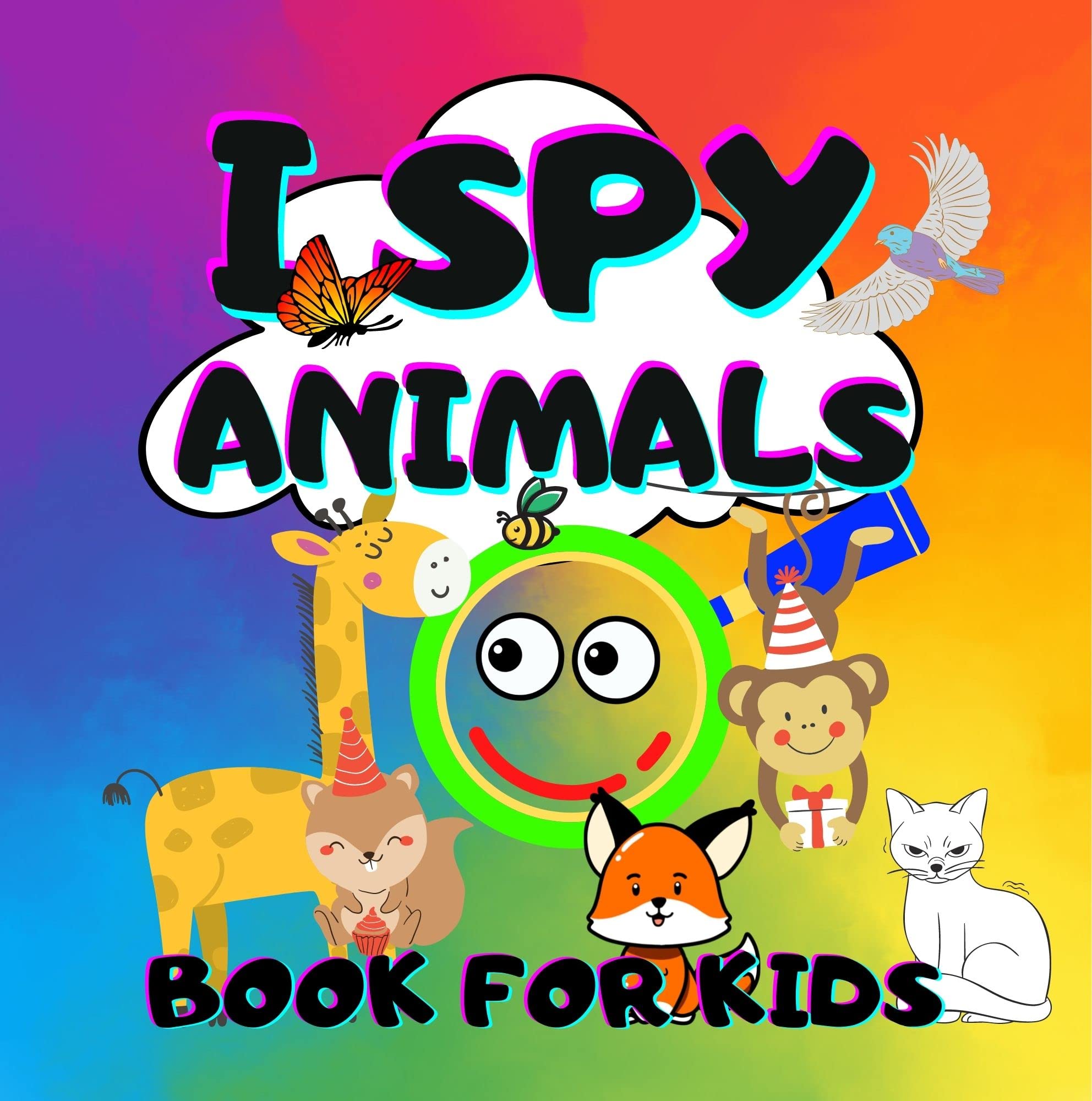 Mr. Magnifier I Spy the Animals From A to Z. : Activity Books For Kids ...