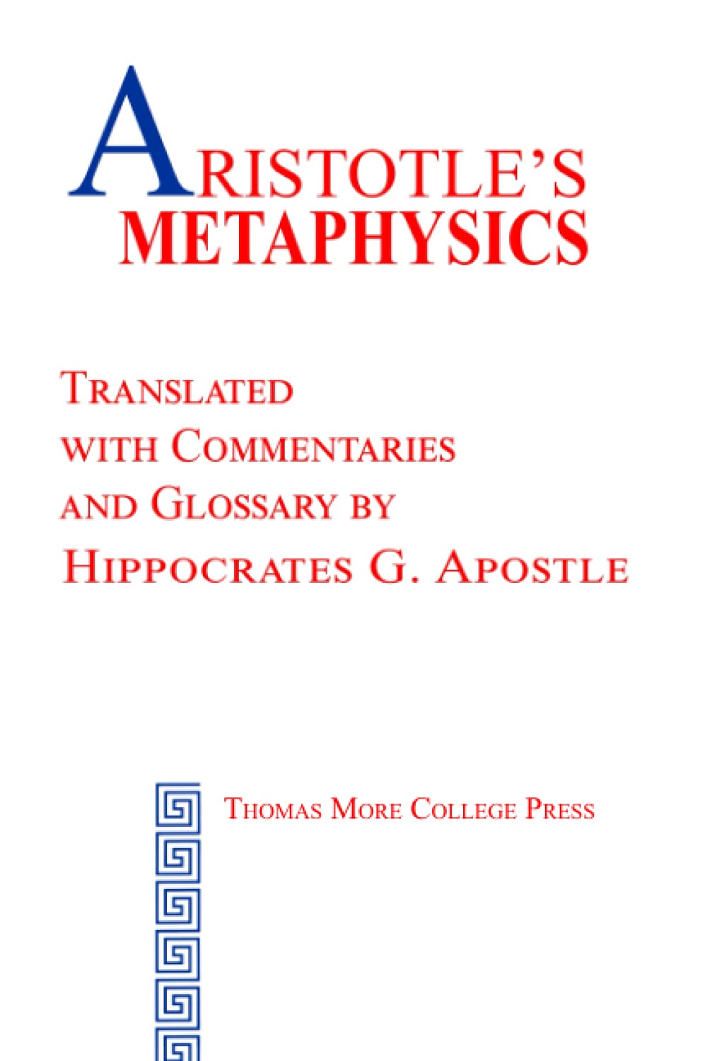 Aristotle's Metaphysics by Aristotle | Goodreads