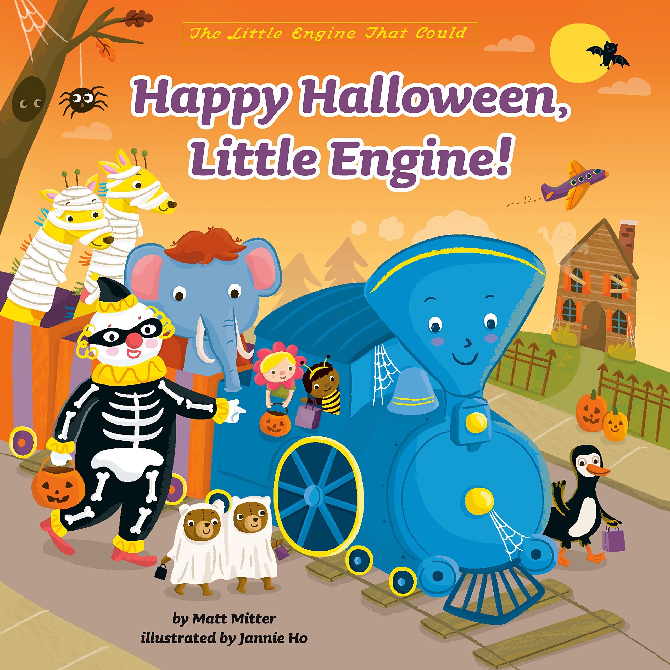 Happy Halloween, Little Engine!: A Tabbed Board Book by Matt Mitter | Goodreads