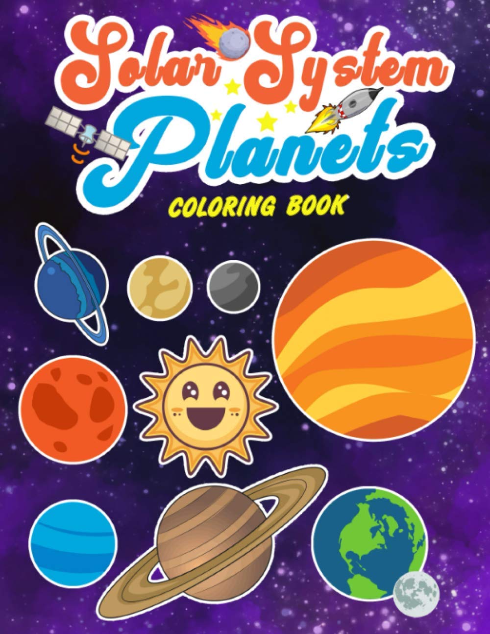Solar System Planets Coloring Book: Sun and Planets: Fun and ...