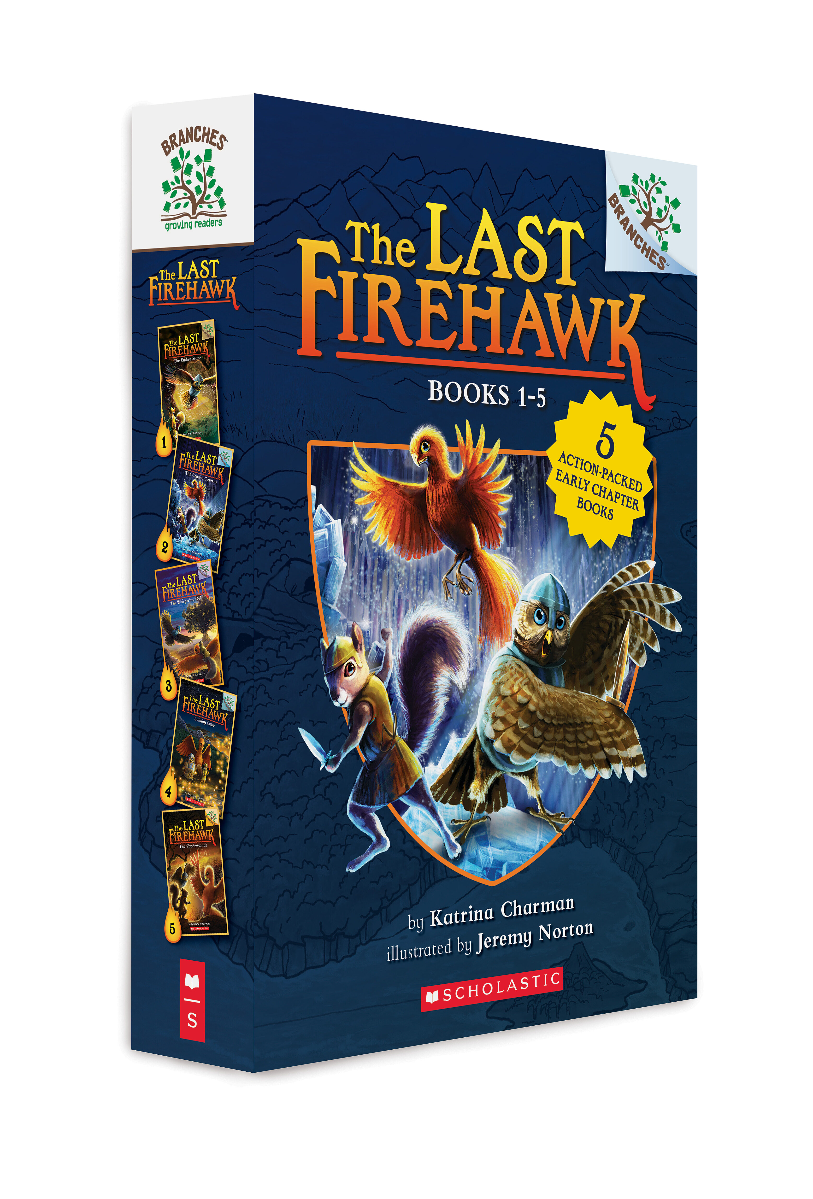 The Last Firehawk, Books 1-5: A Branches Box Set by Katrina Charman ...