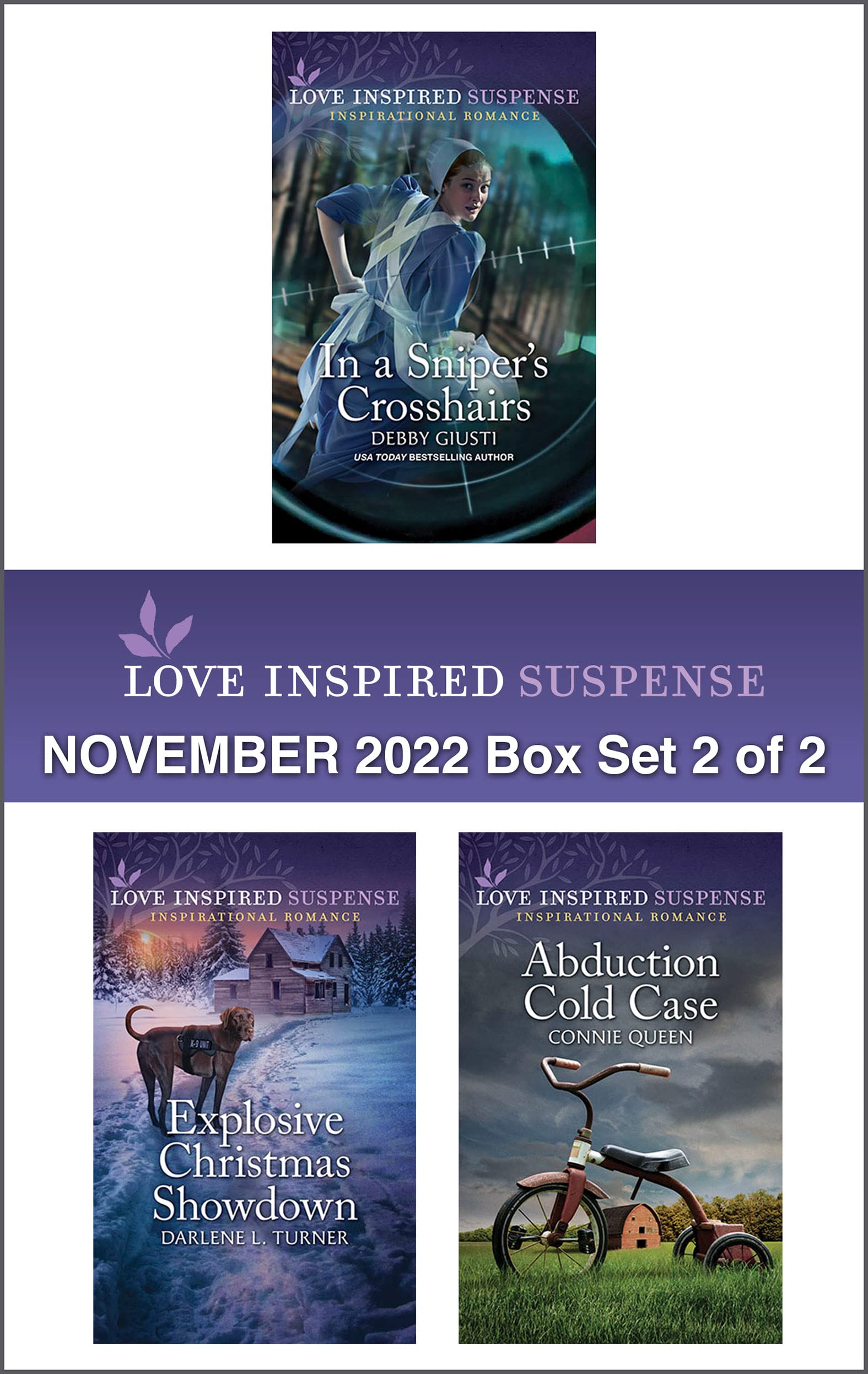 Love Inspired Suspense November 2022 - Box Set 2 of 2/In a Sniper's Crosshairs/Explosive ...