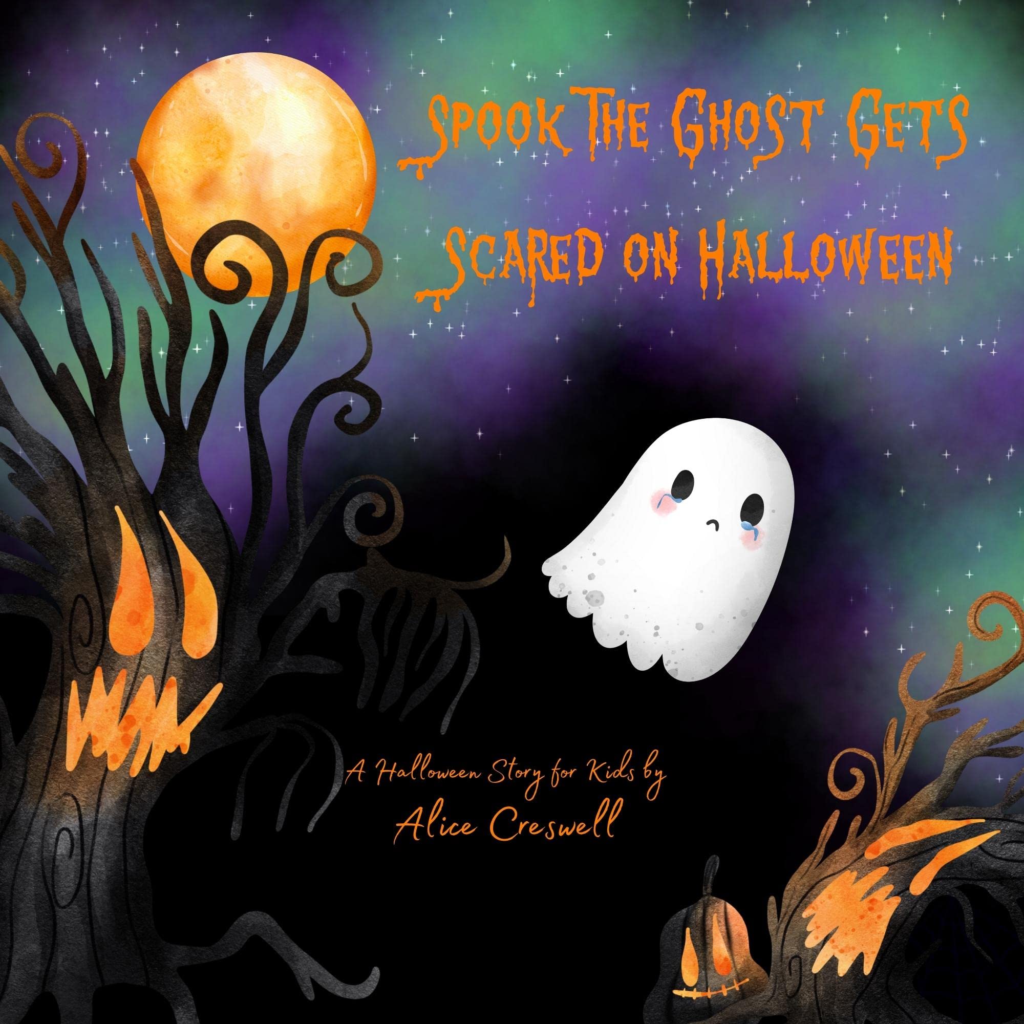 Spook The Ghost Gets Scared on Halloween: A Halloween Story For Kids by ...