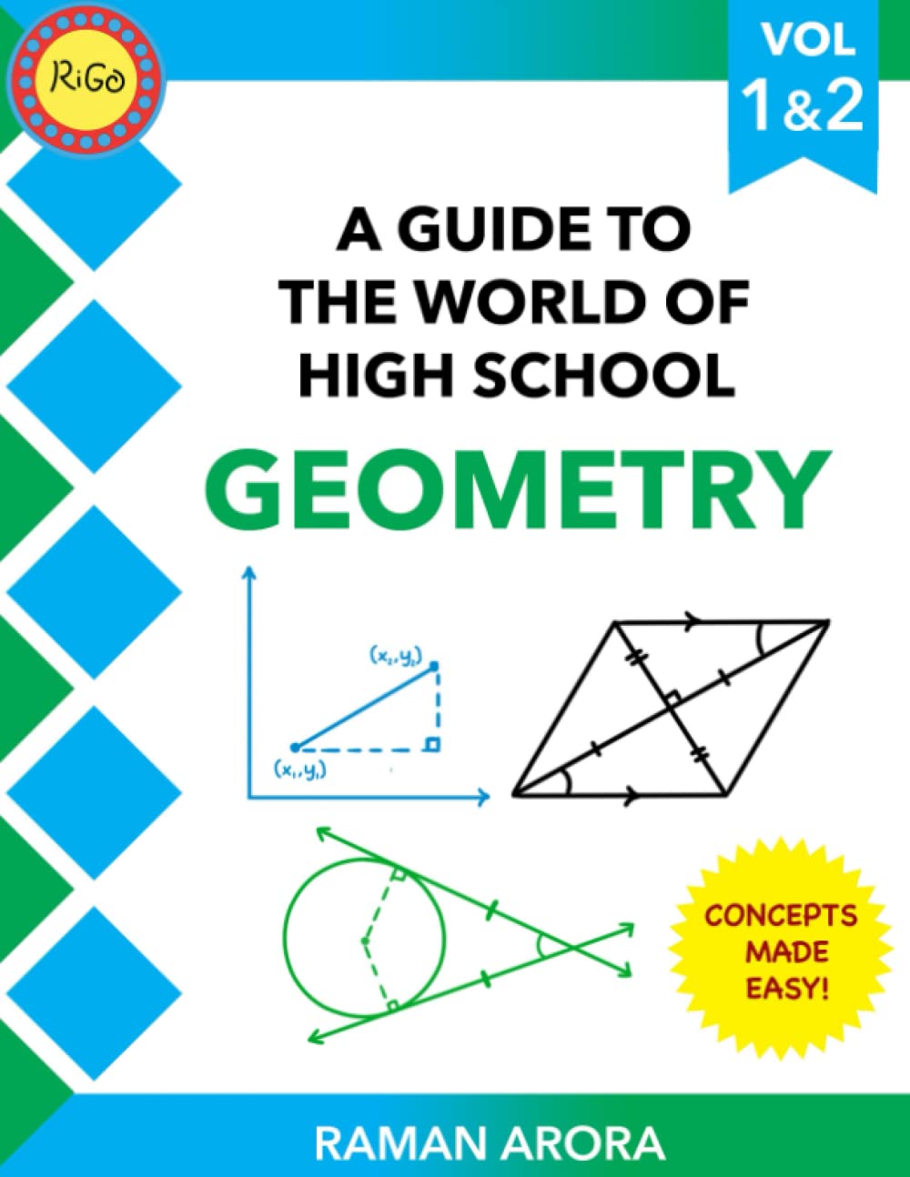 A Guide to The World of High School Geometry: Volume 1 & 2 by Raman ...