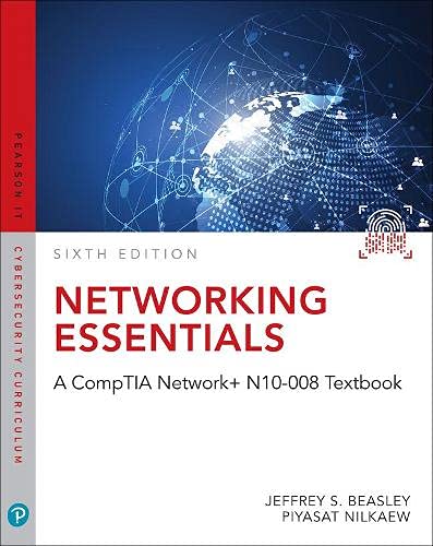 Networking Essentials: A CompTIA Network+ N10-008 Textbook by Jeffrey ...