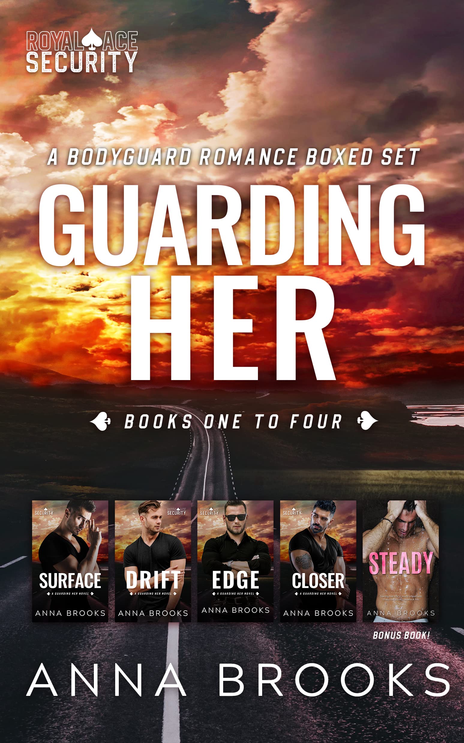 Guarding Her: Bonus Book Included (Guarding Her, #1-4) by Anna Brooks ...