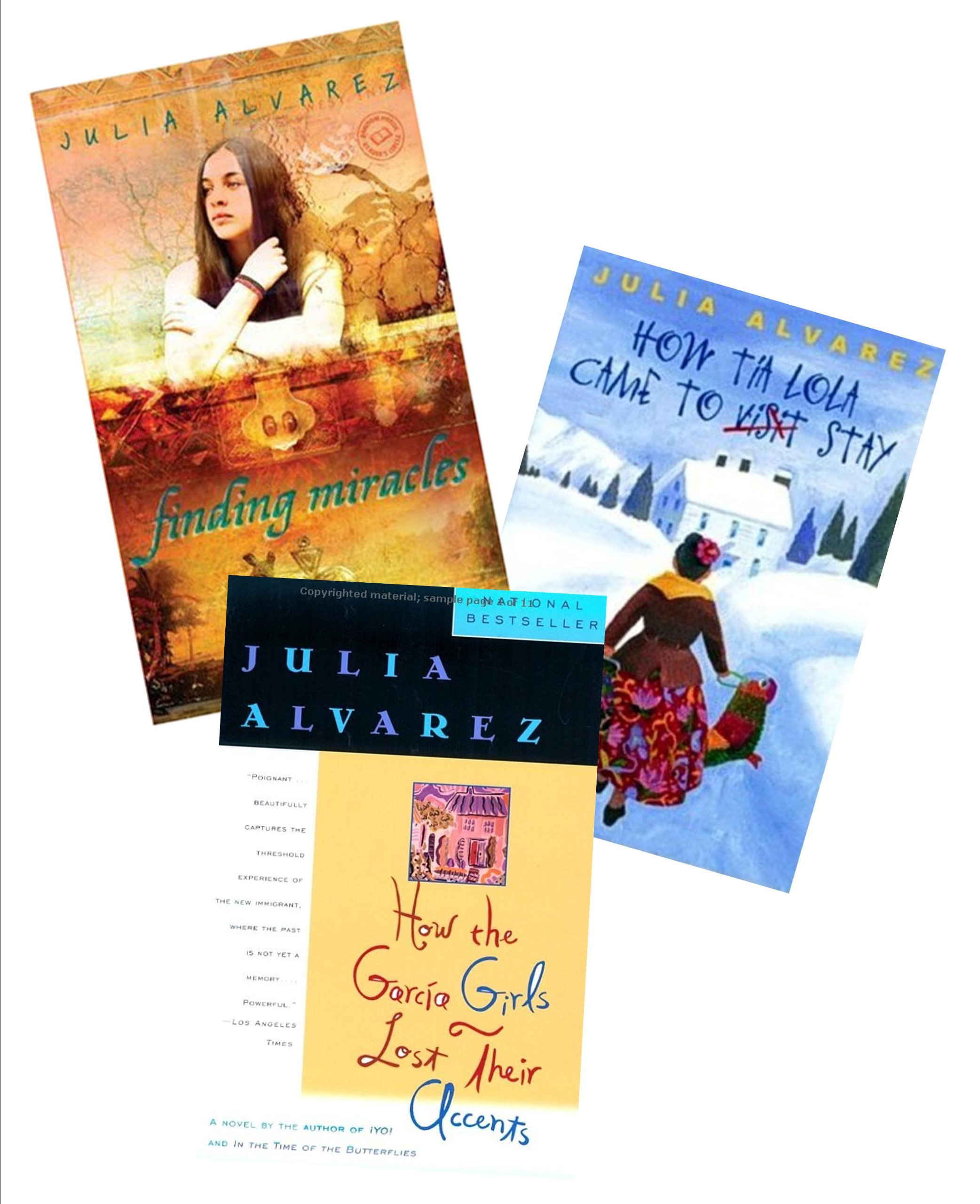 How the Garcia Girls Lost their accents, Finding Miracles, How Tia Lola ...