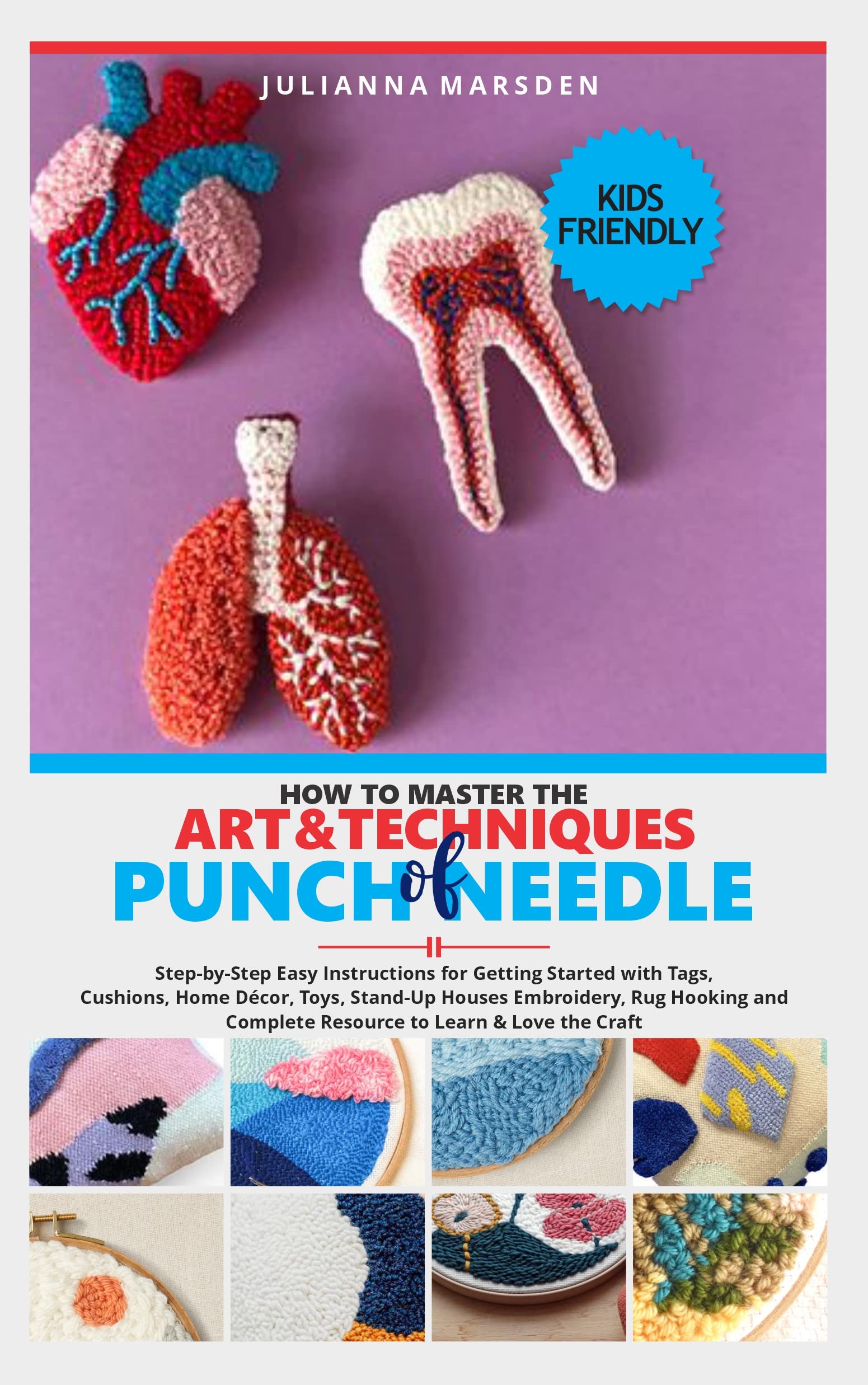 HOW TO MASTER THE ART AND TECHNIQUES OF PUNCH NEEDLE Step-by-Step Easy ...