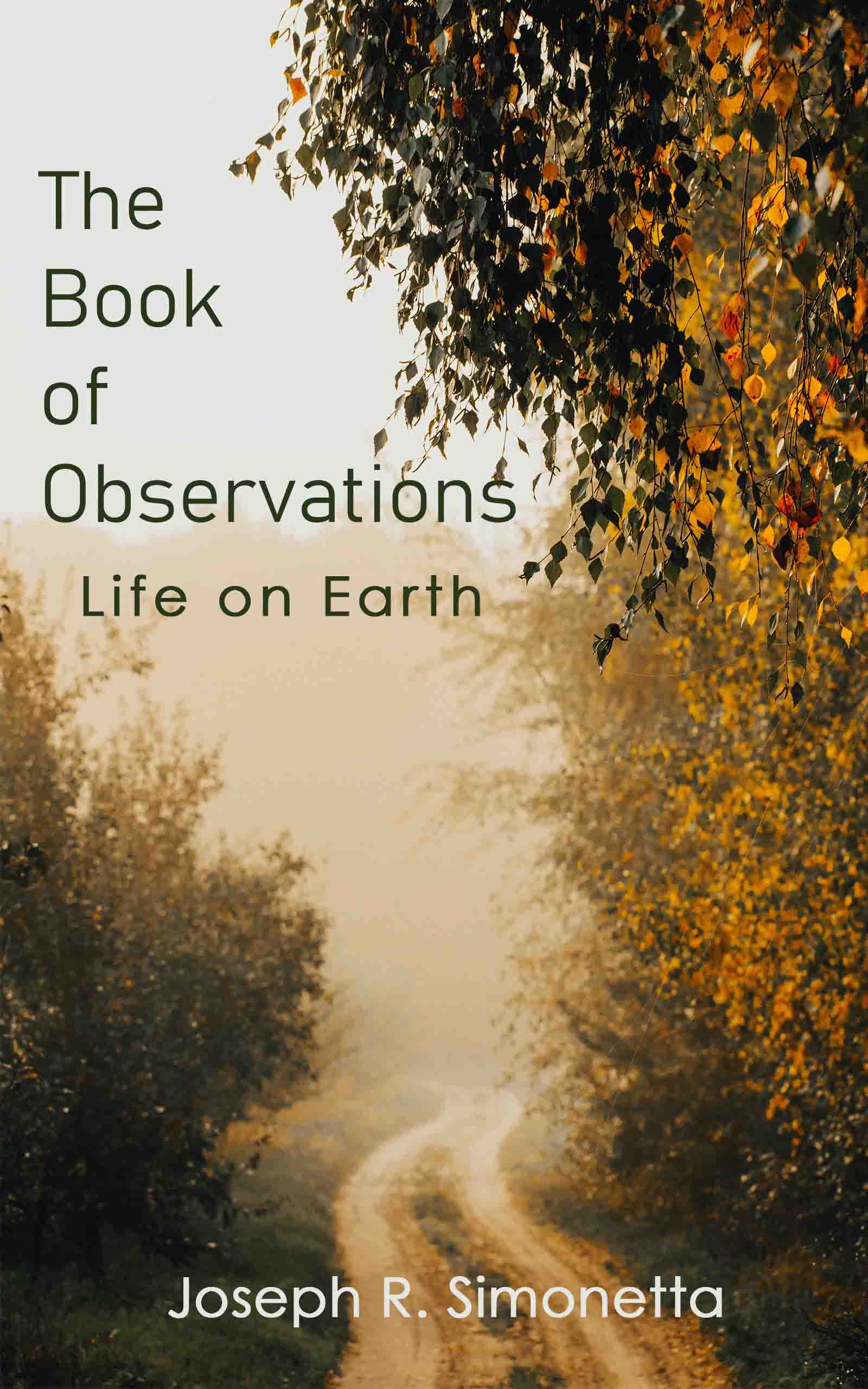 The Book of Observations: Life on Earth by Joseph Simonetta | Goodreads