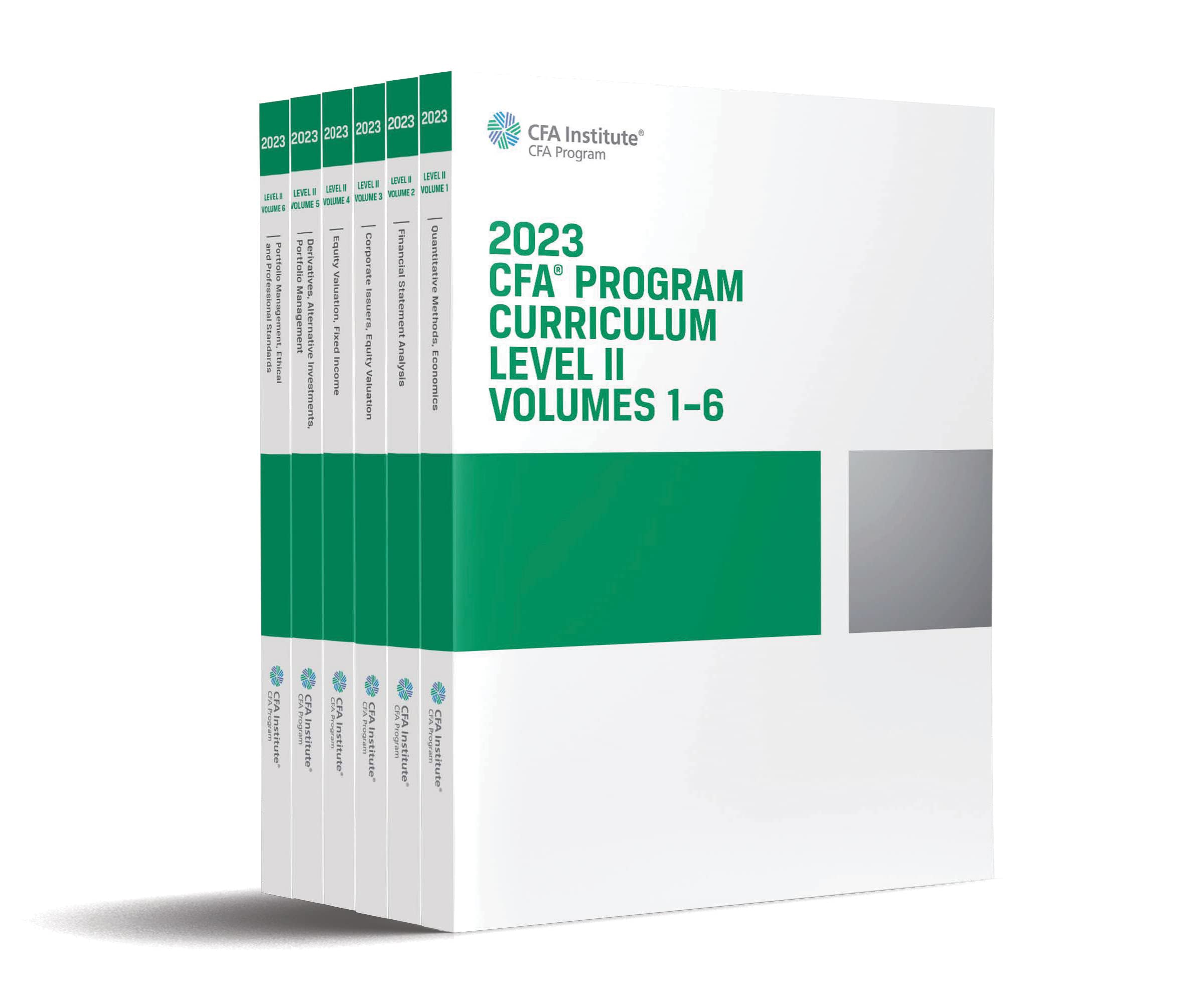 2023 CFA Program Curriculum Level II Box Set by CFA Institute | Goodreads