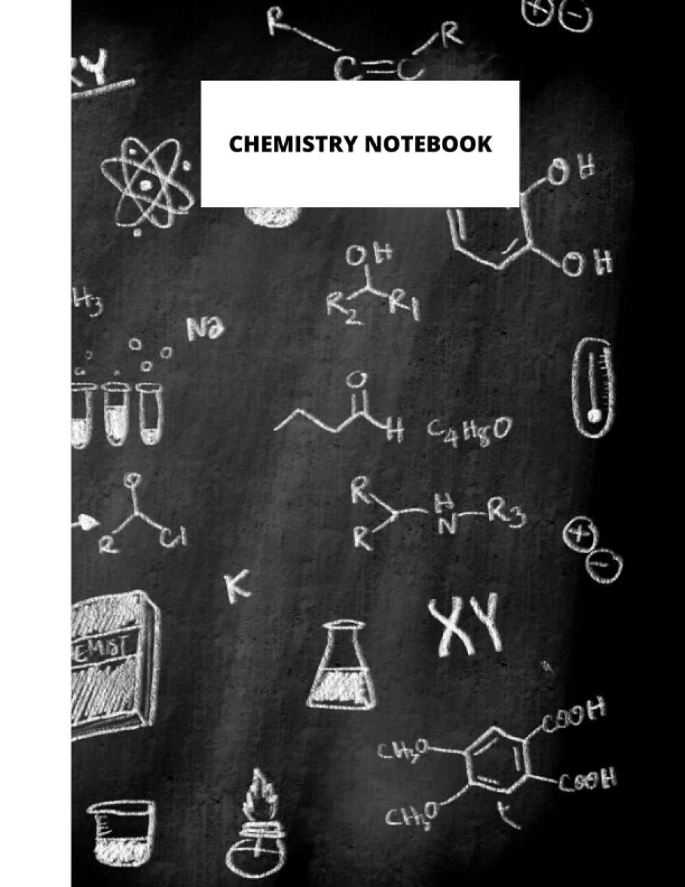 CHEMISTRY NOTEBOOK: Hexagonal Graph Composition Notebook with Doodle ...