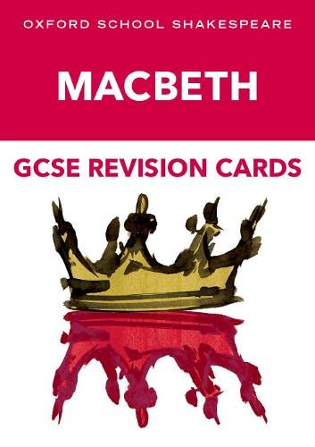 Oxford School Shakespeare GCSE Macbeth Revision Cards by Graham Elsdon ...