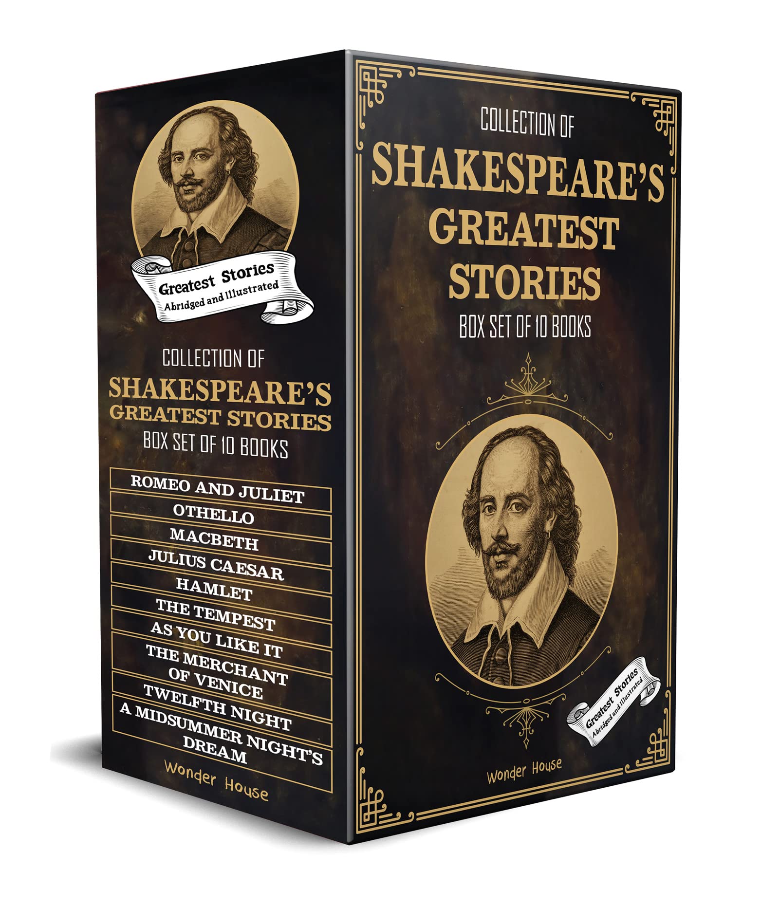 Shakespeare's Greatest Stories For Children: Box Set of 10 Books by ...