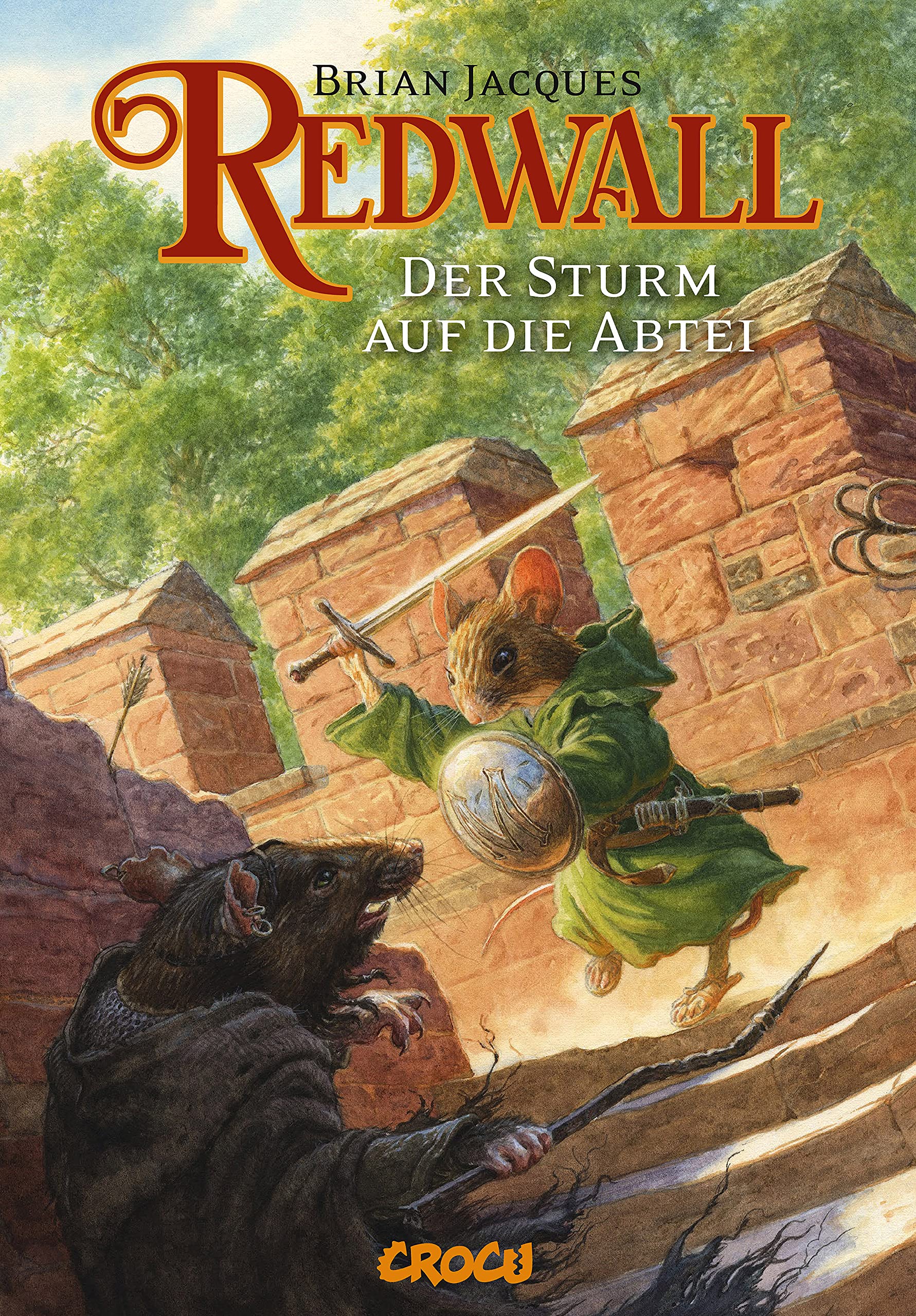 Redwall 1: Der Sturm auf die Abtei (German Edition) by Brian Jacques ...