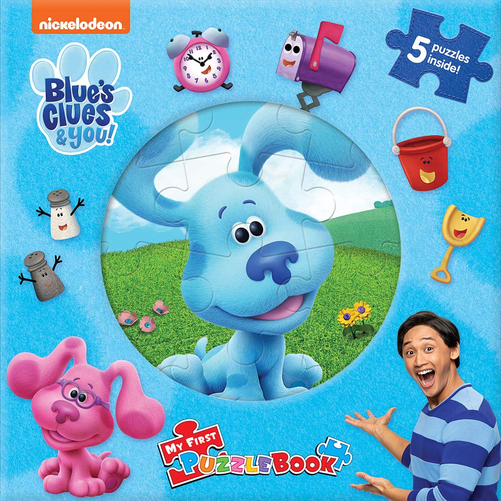 Phidal – Nickelodeon Blue’s Clues & You! My First Puzzle Book - Jigsaw ...