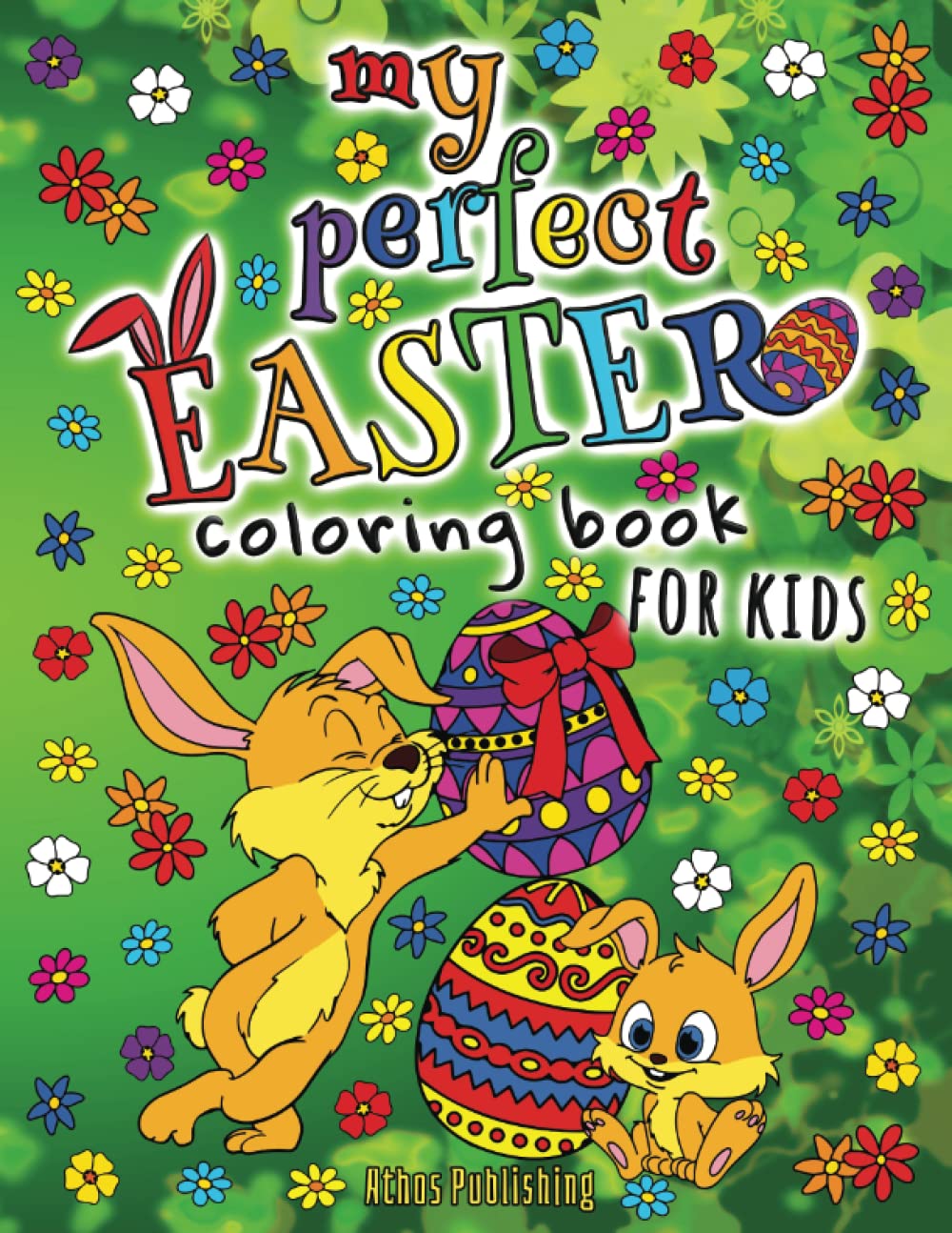 My Perfect Easter Coloring Book for Kids: Easter Basket Stuffer for ...