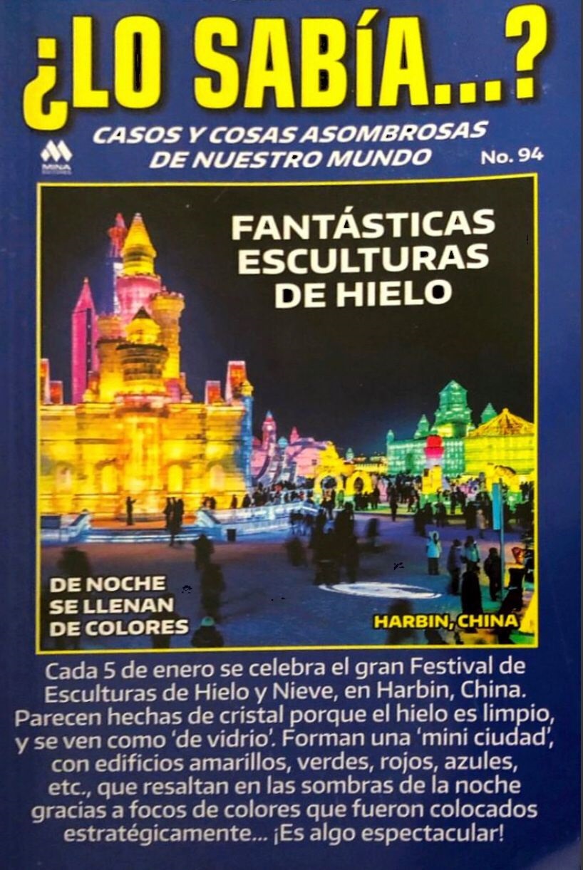 ¿Lo Sabía? Casos y cosas asombrosas de nuestro mundo by Mina Editores ...