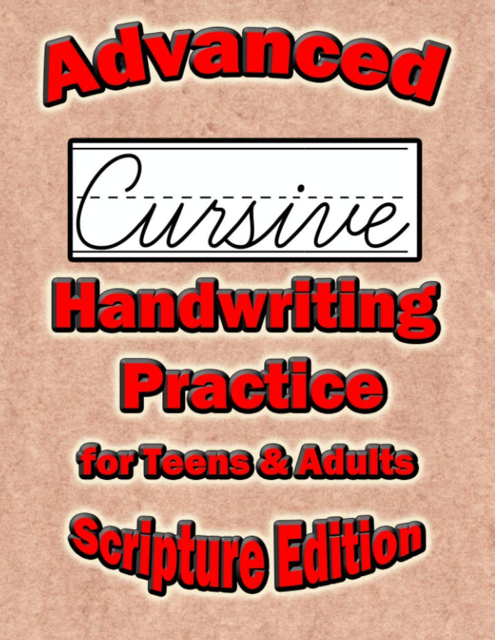 Advanced Cursive Handwriting Practice: for Teens & Adults Scripture ...