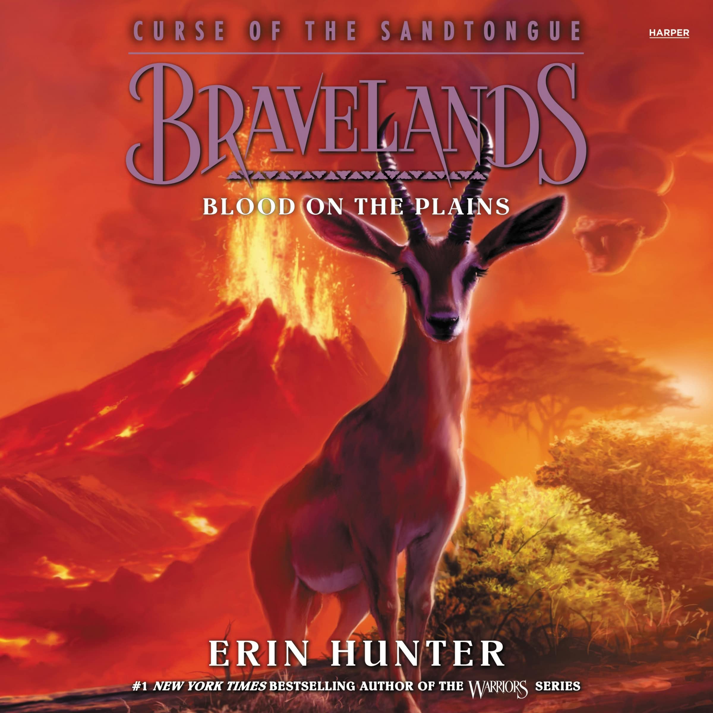 Bravelands: Curse of the Sandtongue #3: Blood on the Plains by Erin ...