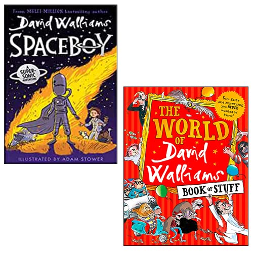 The World of David Walliams Book of Stuff 2 Books Collection Set By ...