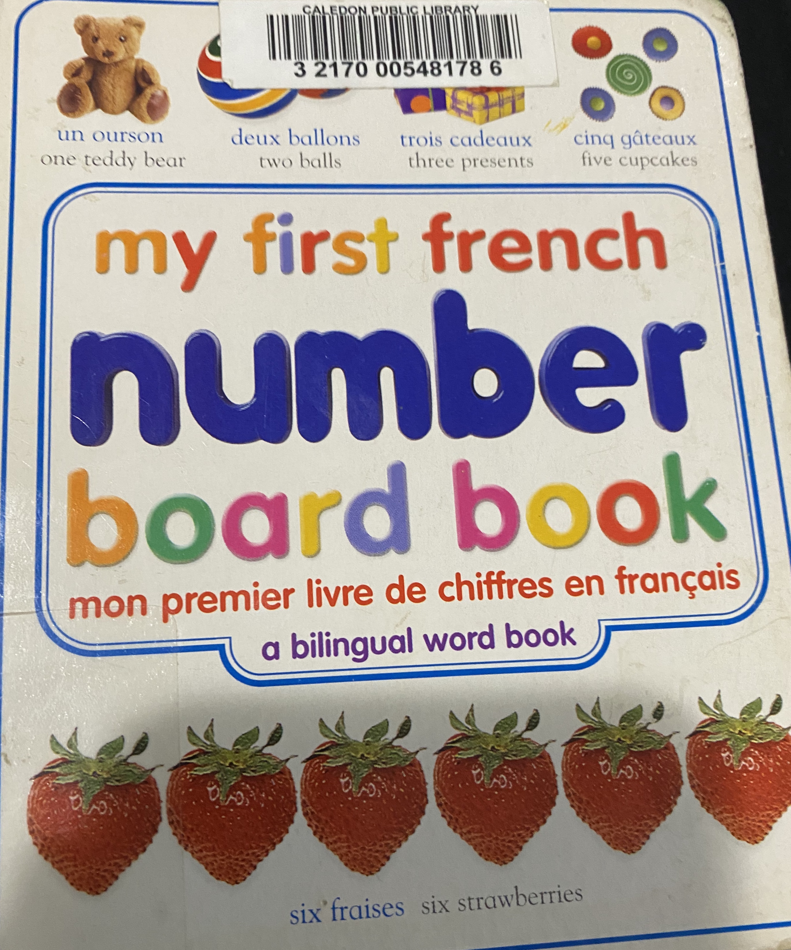 My first French number board book by D.K. Publishing | Goodreads