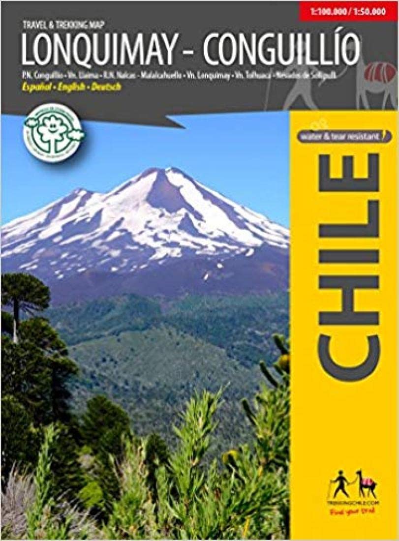 Lonquimay To Conguill o Travel Trekking Map By Trekking Chile Goodreads Lonquimay To Conguill o Travel Trekking Map By Trekking Chile Goodreads