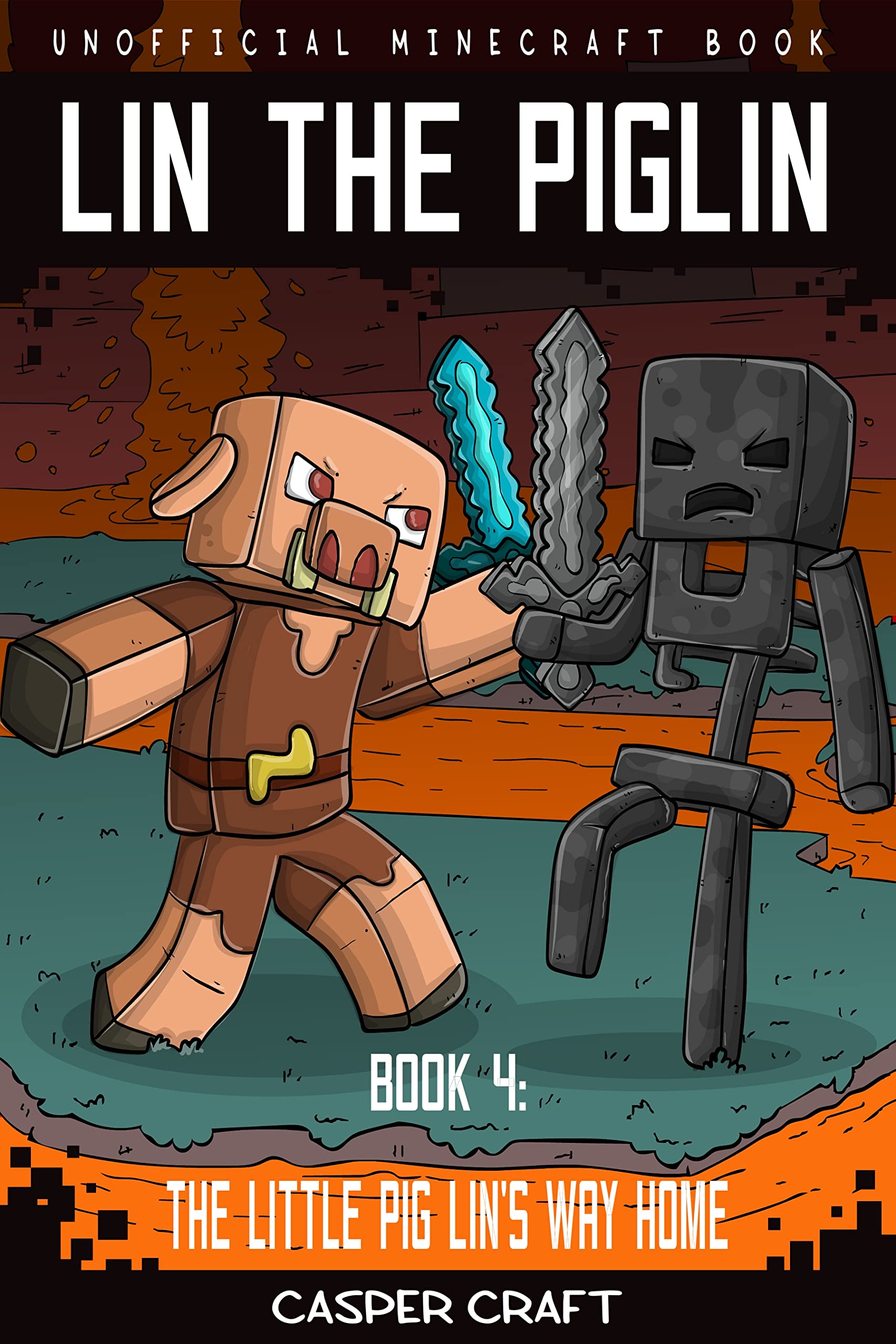 Lin the Piglin Book 4: The Little Pig Lin's Way Home by Casper Craft ...