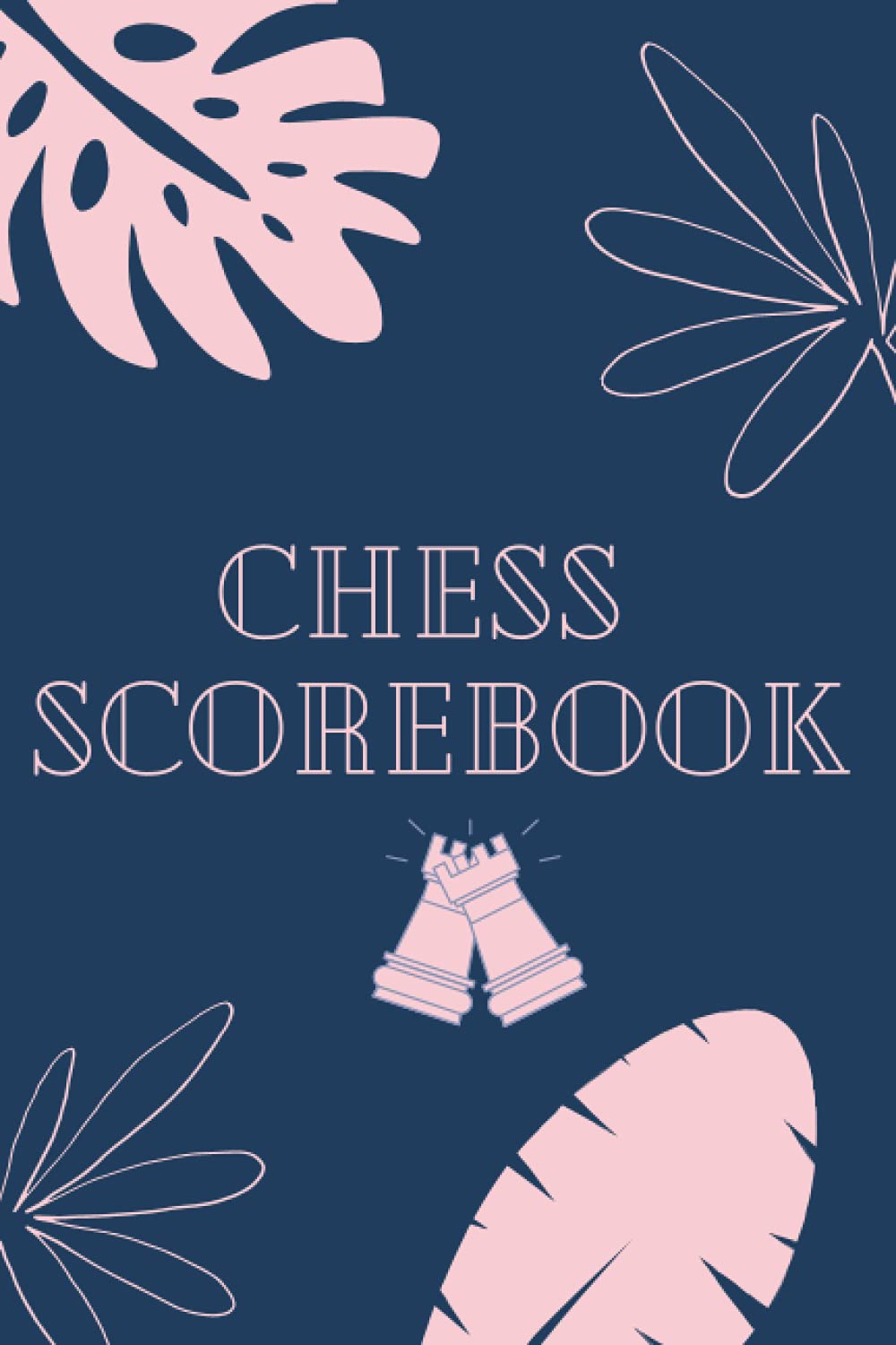 Chess Scorebook Pink 100 Chess Score Sheets Record Moves Chess