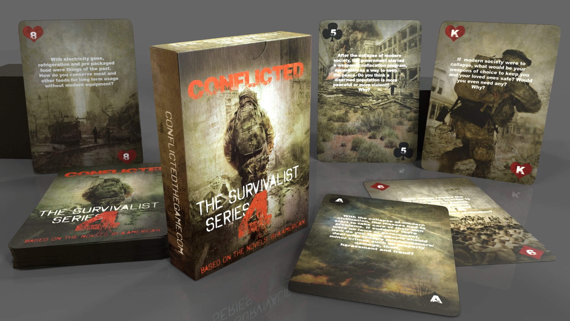 Conflicted: The Survival Card Game Deck 4 A. American -- The ...
