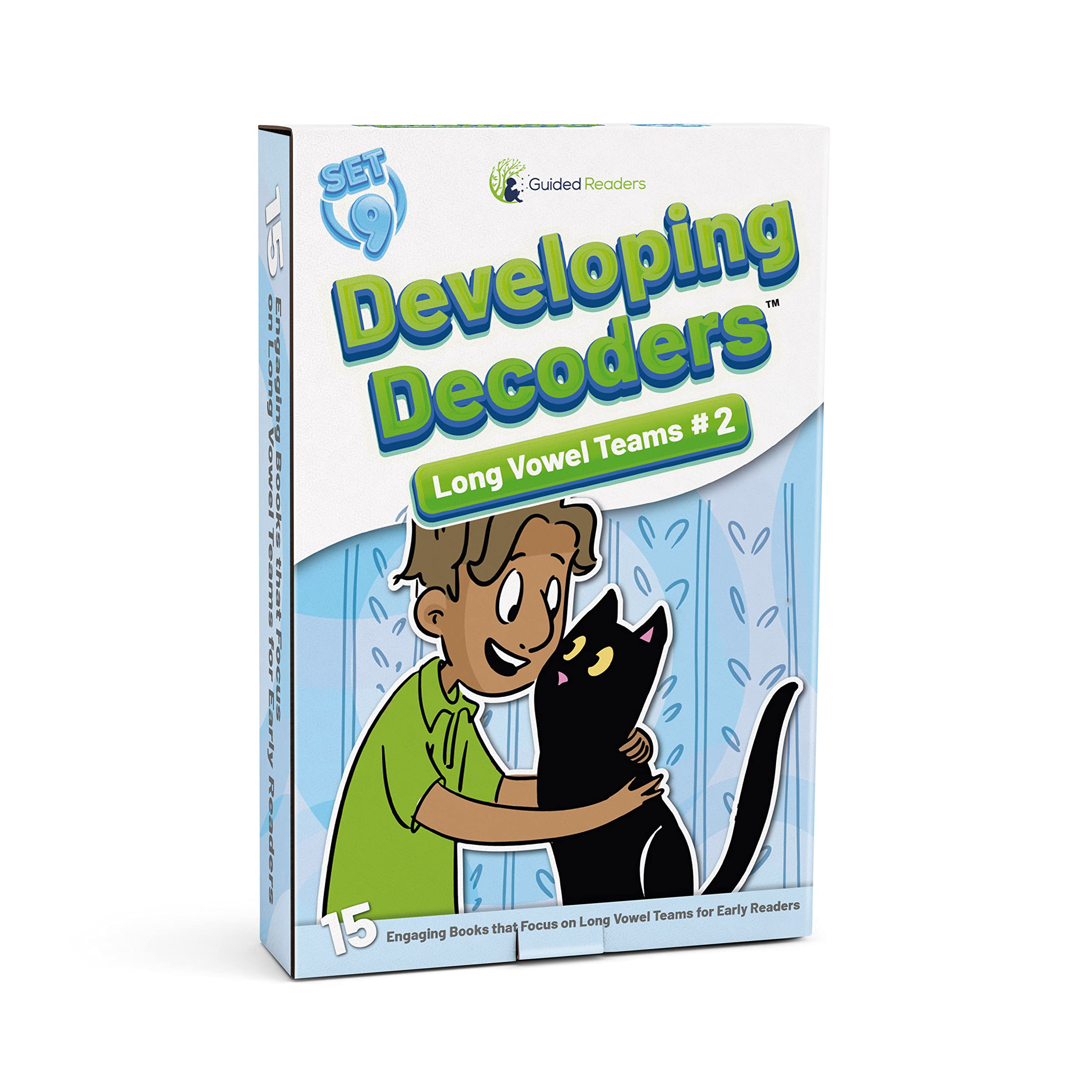 Decodable Readers: 15 Long Vowel Teams Phonics Books for Beginning ...