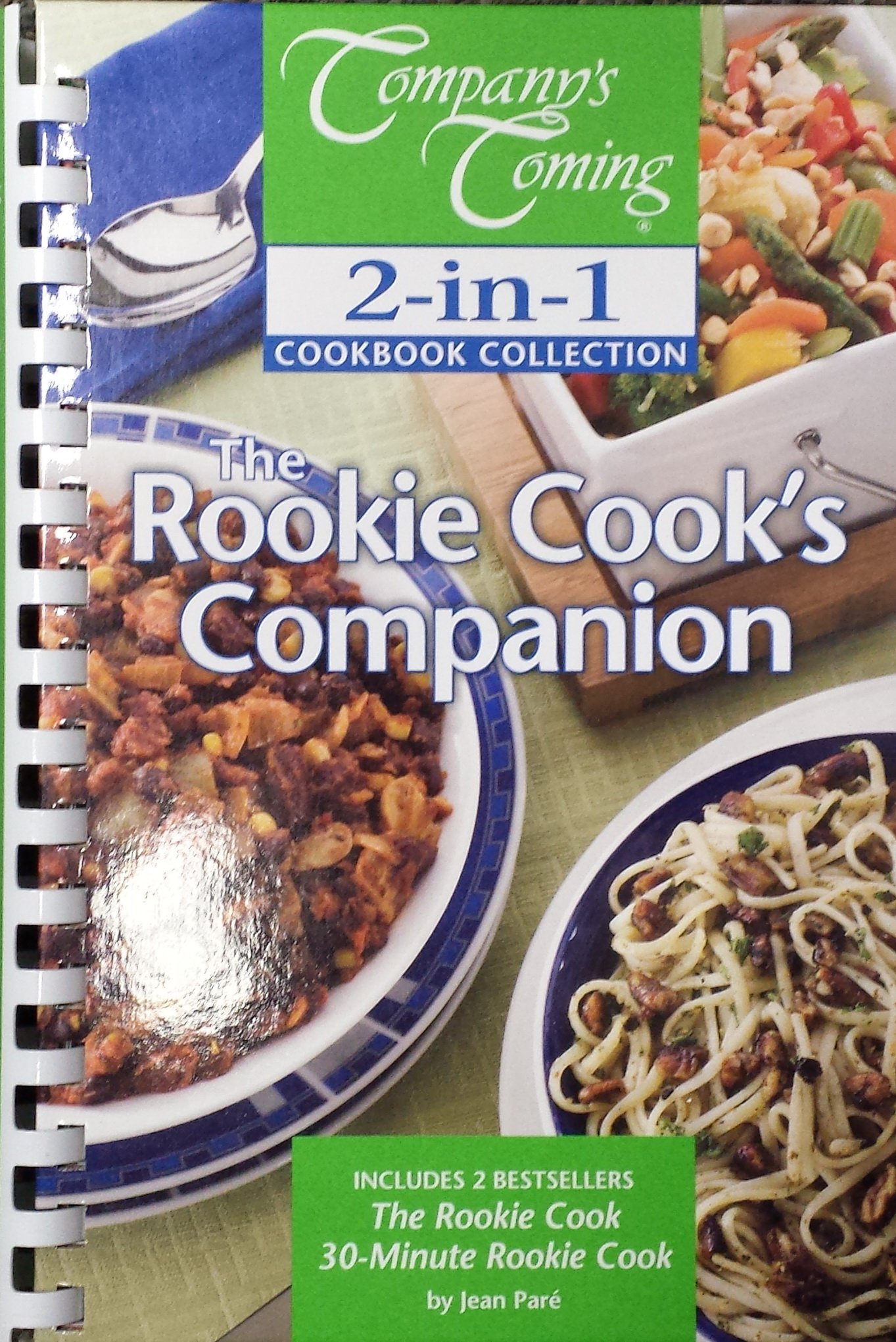 Recipes for the Rookie Cook : 2-In-1 Cookbook Collection by Jean Paré ...