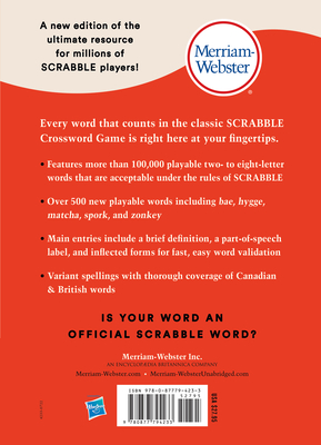 The Official SCRABBLE® Players Dictionary, Seventh Ed., Newest Edition ...